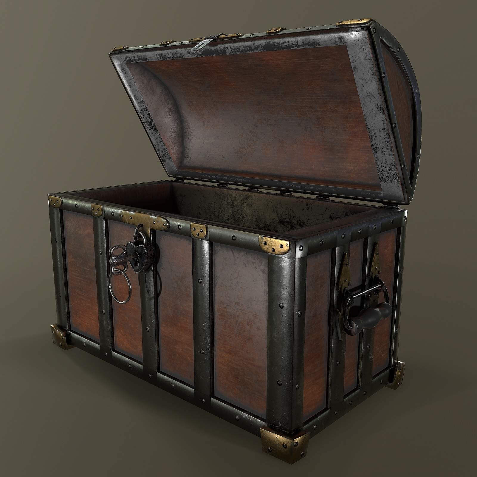 Chest - 3D Model by Nicu_Tepes