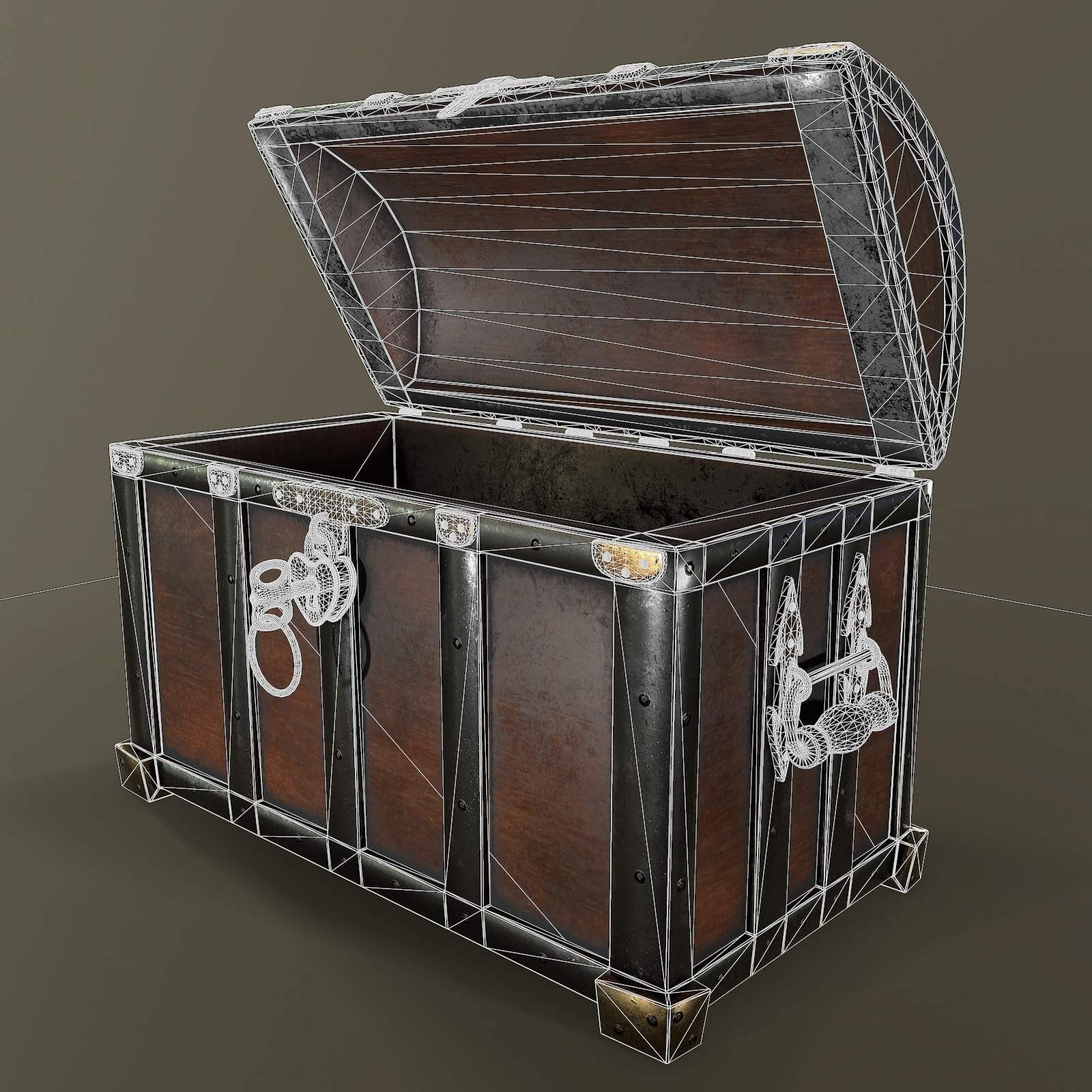 Chest - 3D Model by Nicu_Tepes