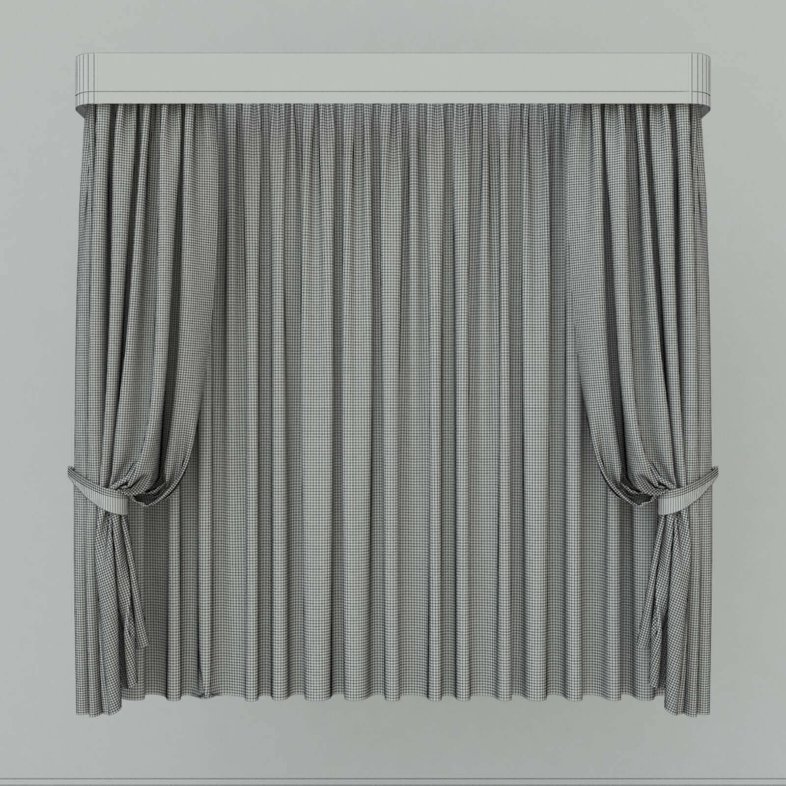 Curtains - 3D Model by Nicu_Tepes