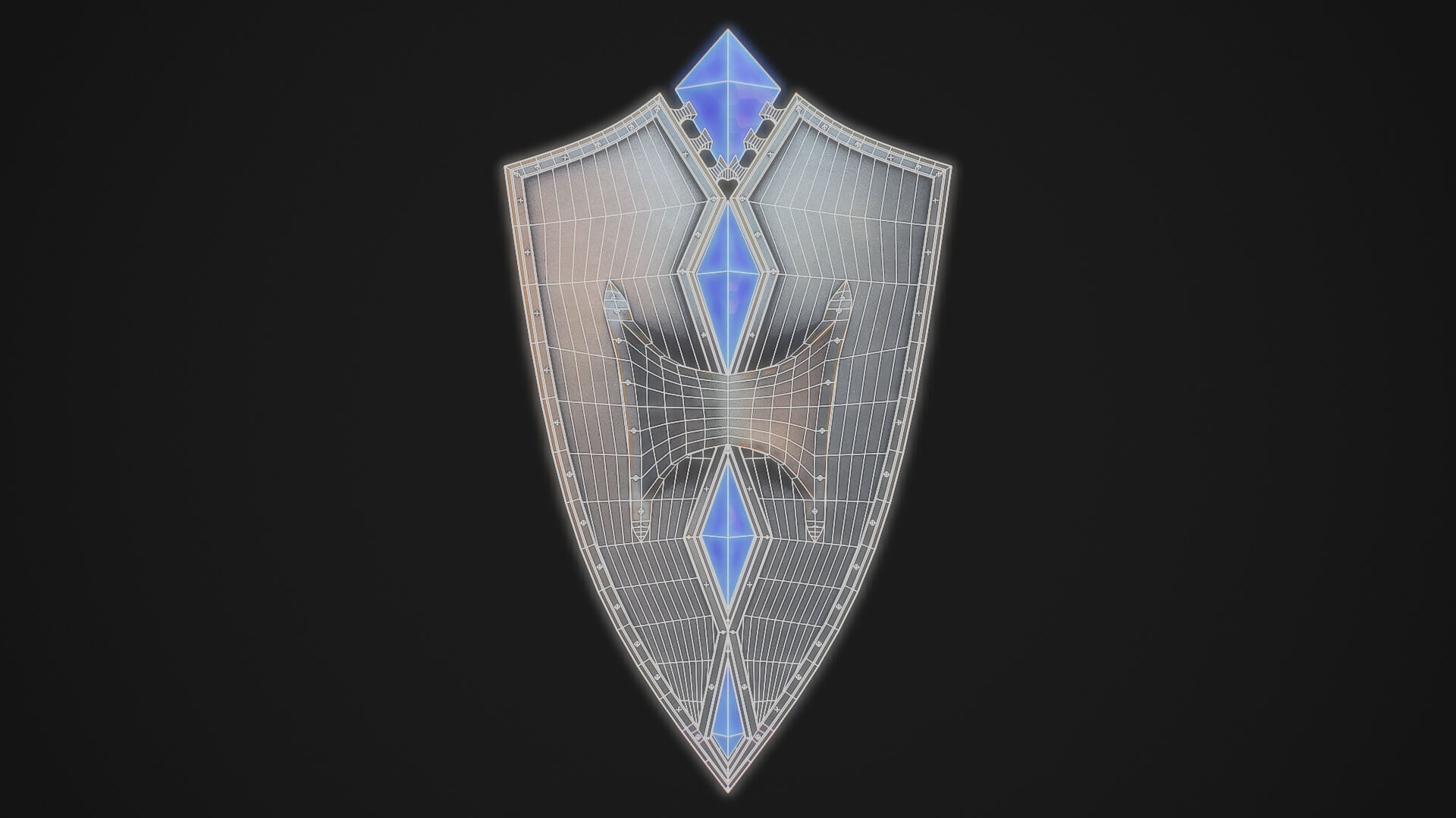 Fantasy Shield 2 - 3D Model by Nicu_Tepes