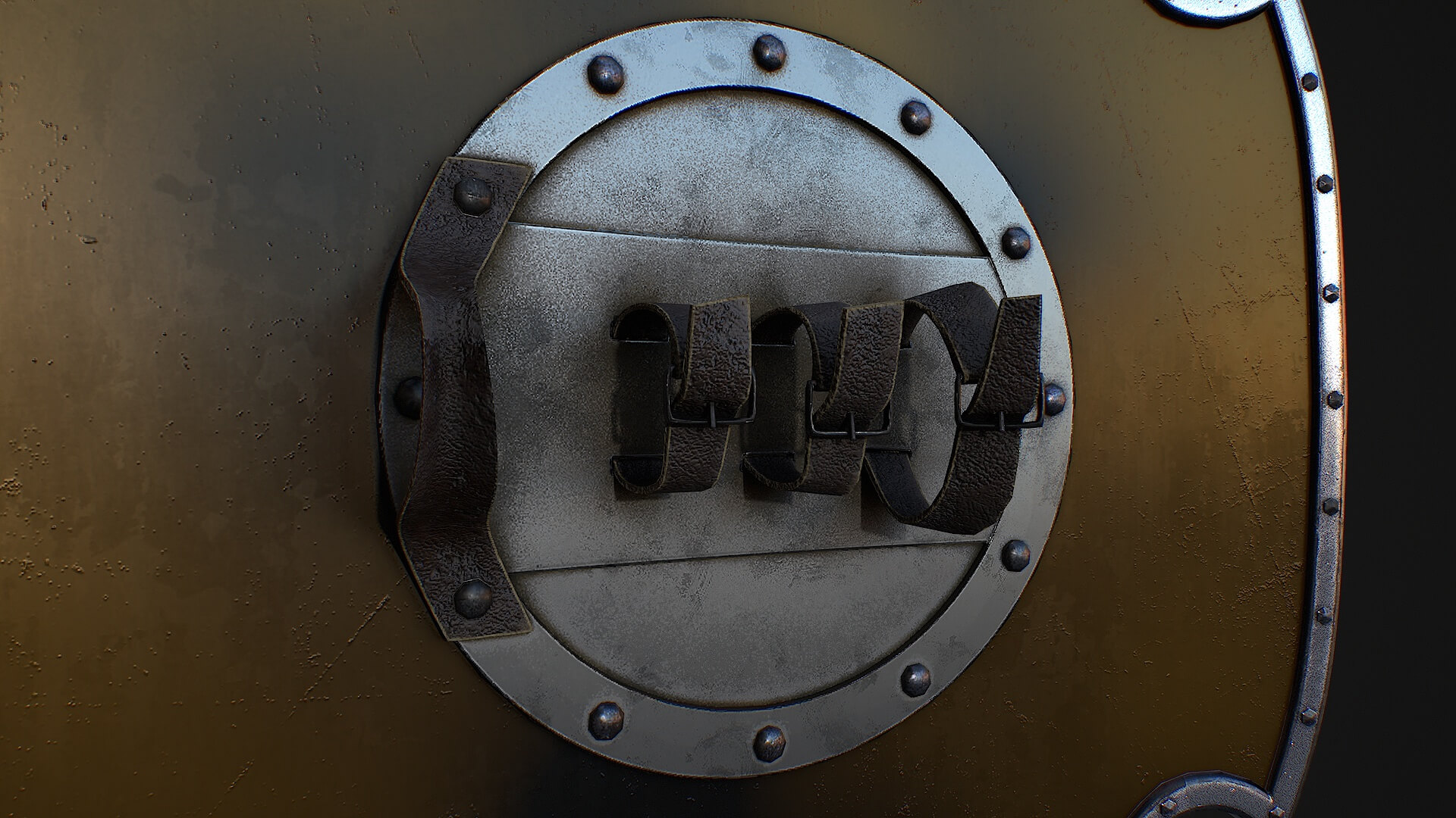 Fantasy Shield 4 - 3D Model by Nicu_Tepes