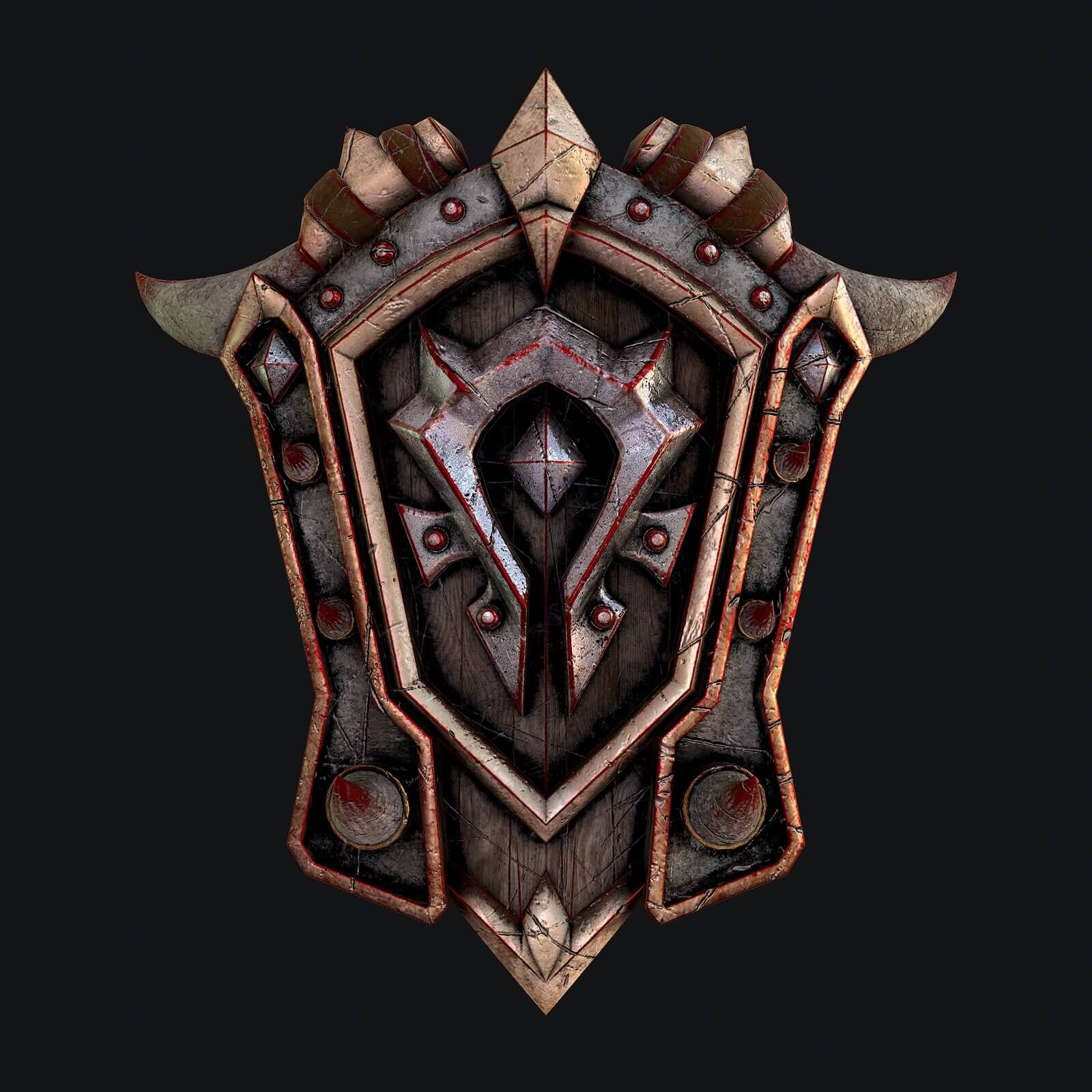 Fantasy Shield 5 - 3D Model by Nicu_Tepes