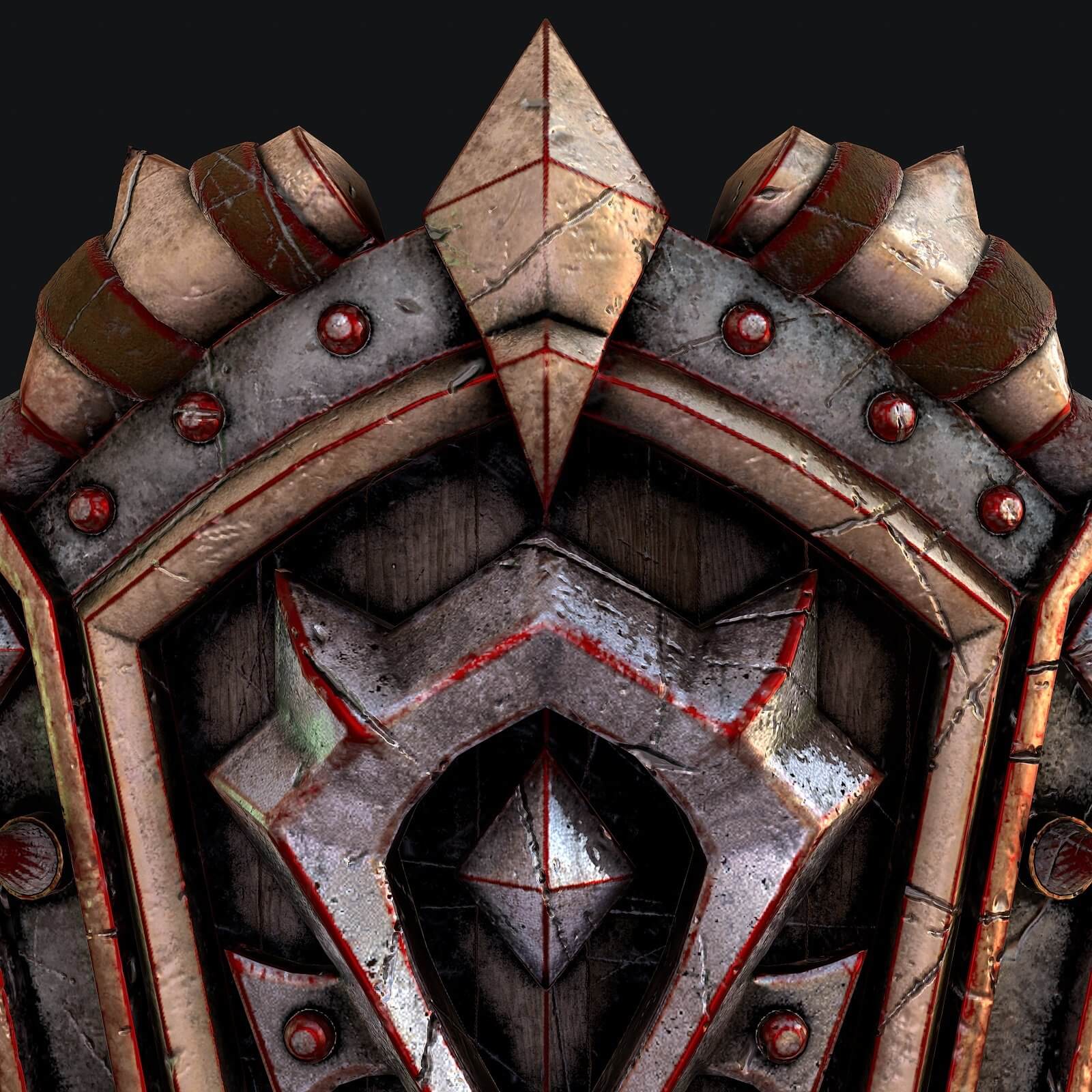 Fantasy Shield 5 - 3D Model by Nicu_Tepes