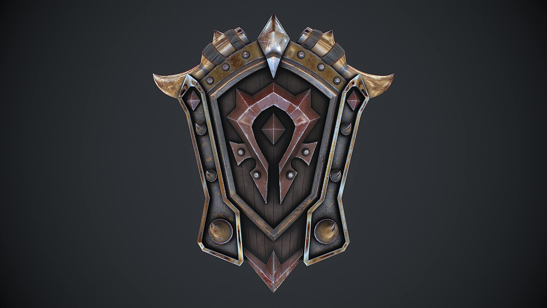 Fantasy Shield 5 - 3D Model by Nicu_Tepes