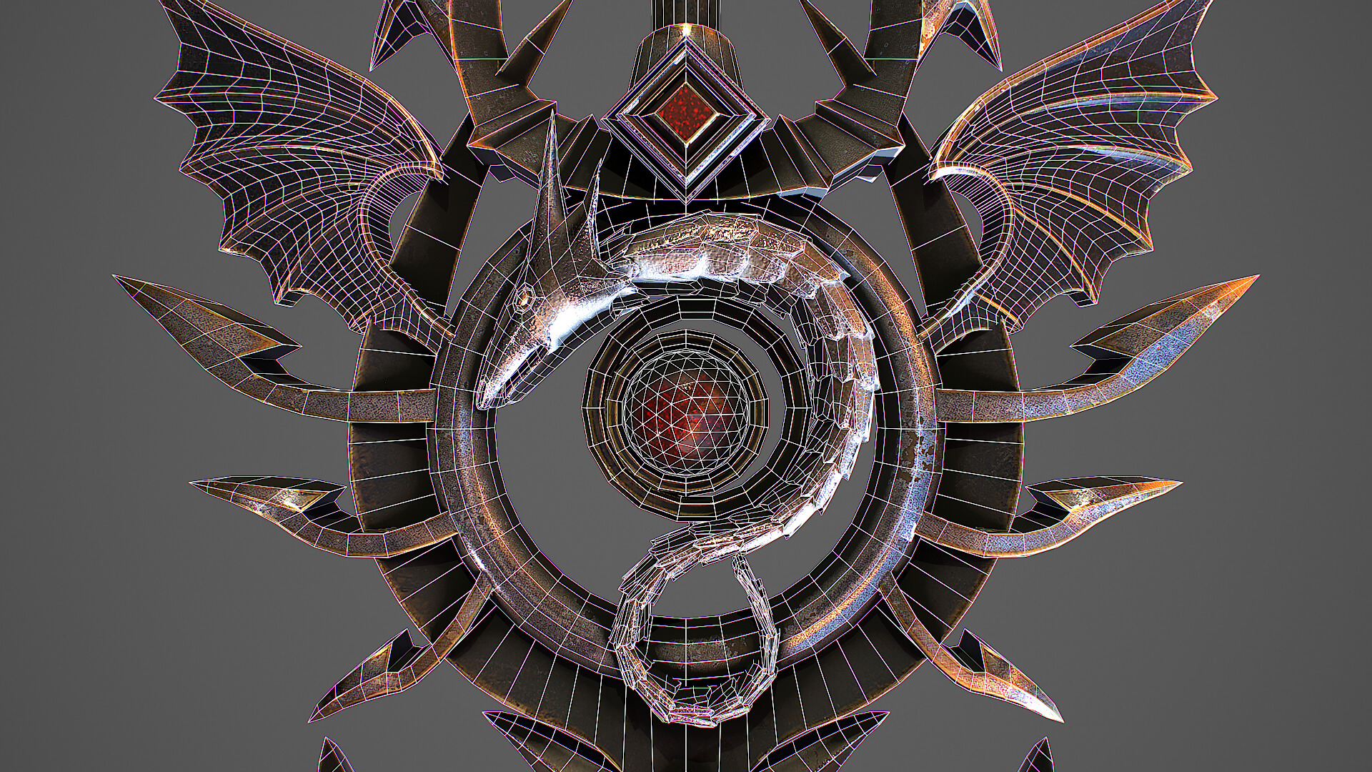 Fantasy Sword 11 3D Model by Nicu_Tepes