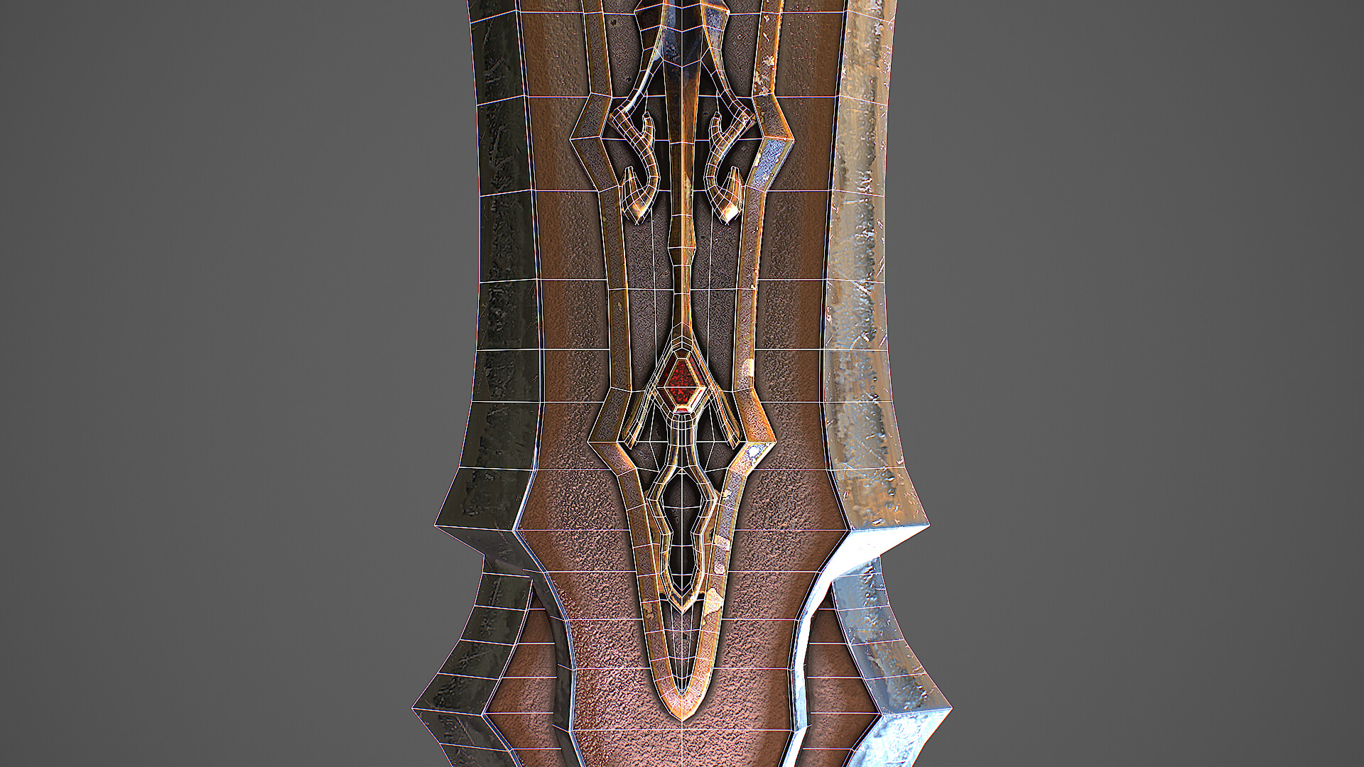 Fantasy Sword 11 3D Model by Nicu_Tepes