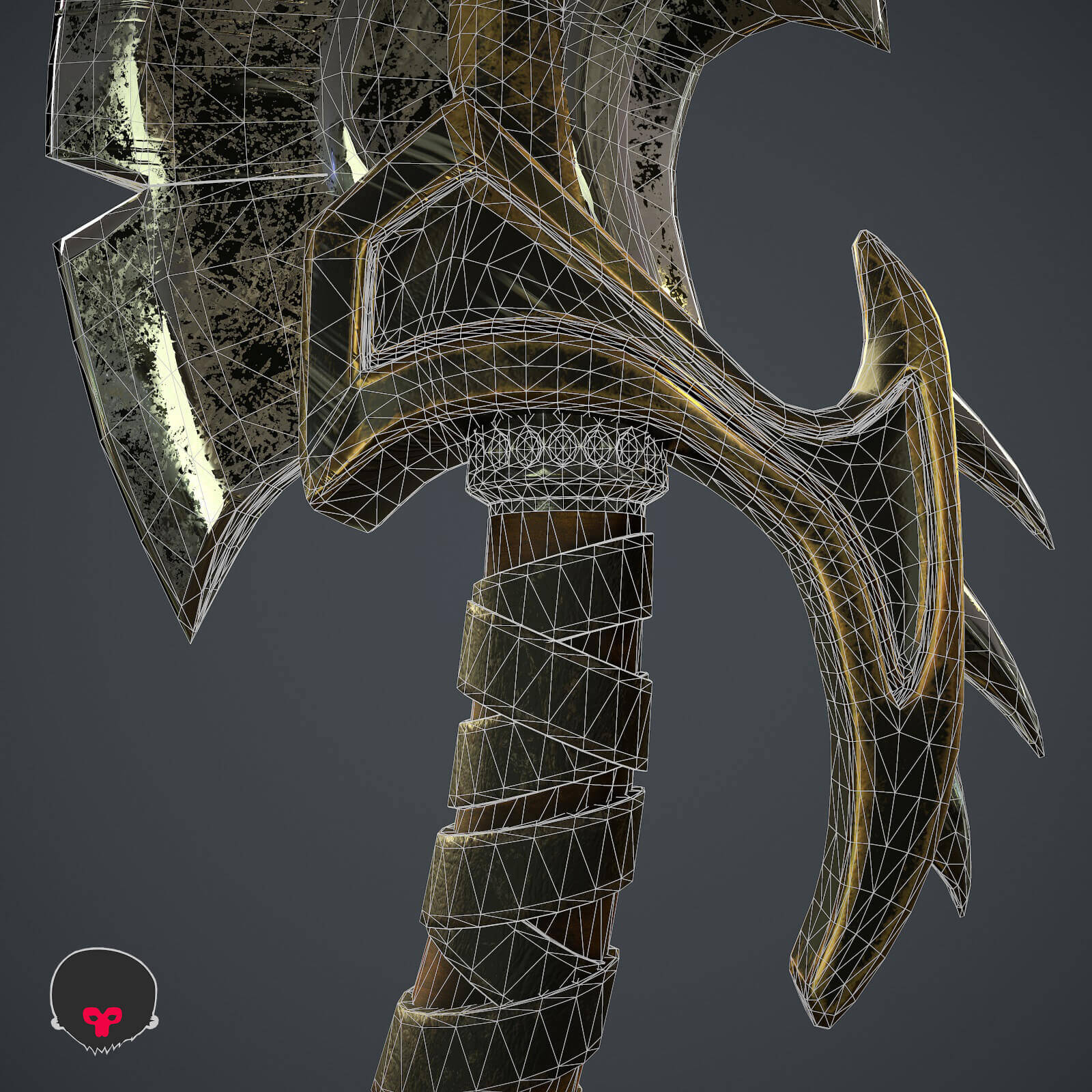Fantasy Sword - 3D Model by Nicu_Tepes