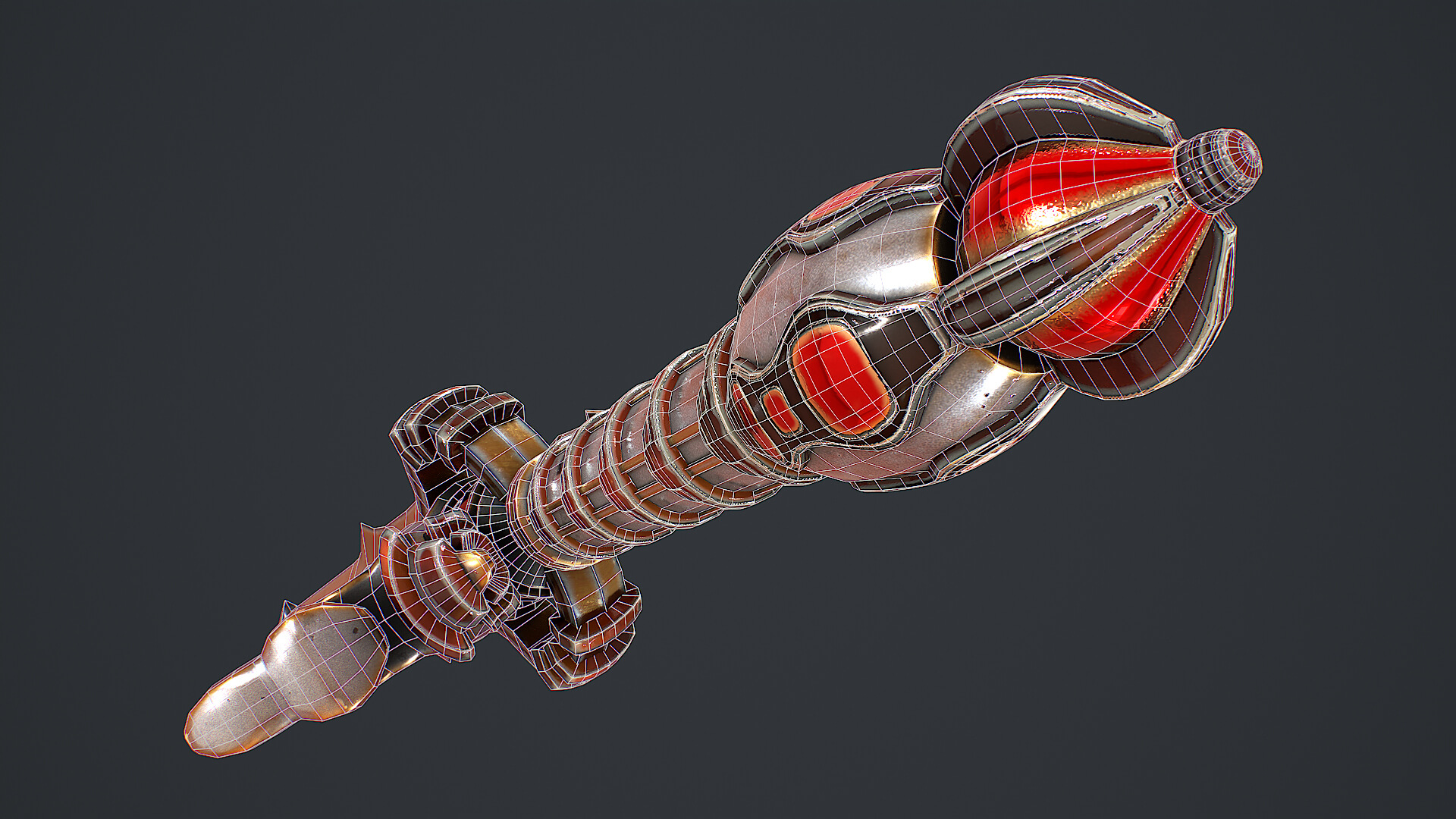 Fantasy Sword 16 - 3D Model by Nicu_Tepes