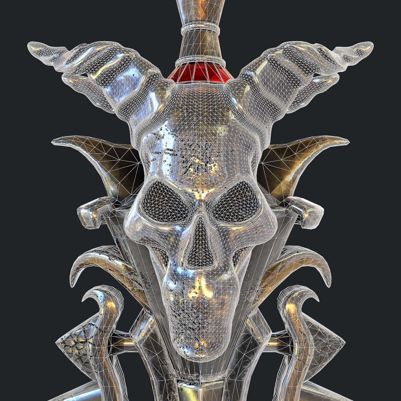Fantasy Sword 18 - 3D Model by Nicu_Tepes