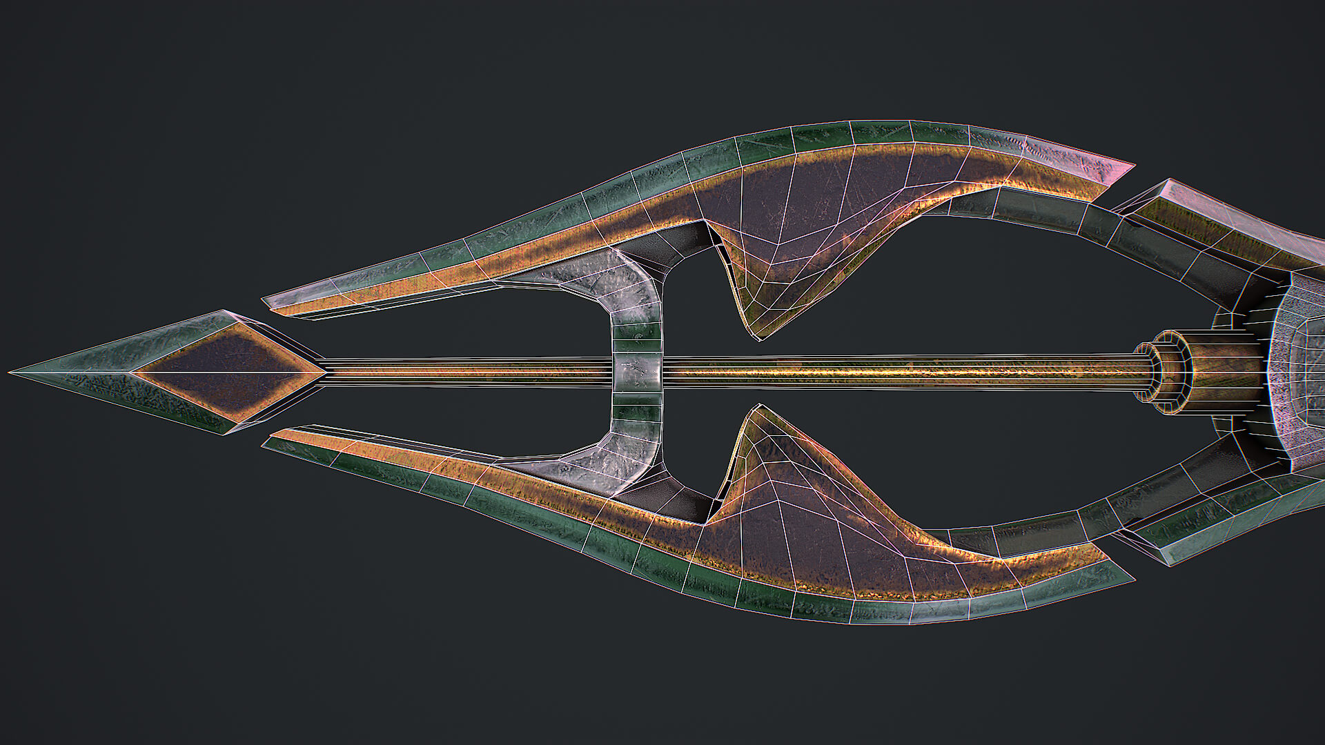 Fantasy Sword 2 1 3D Model by Nicu_Tepes