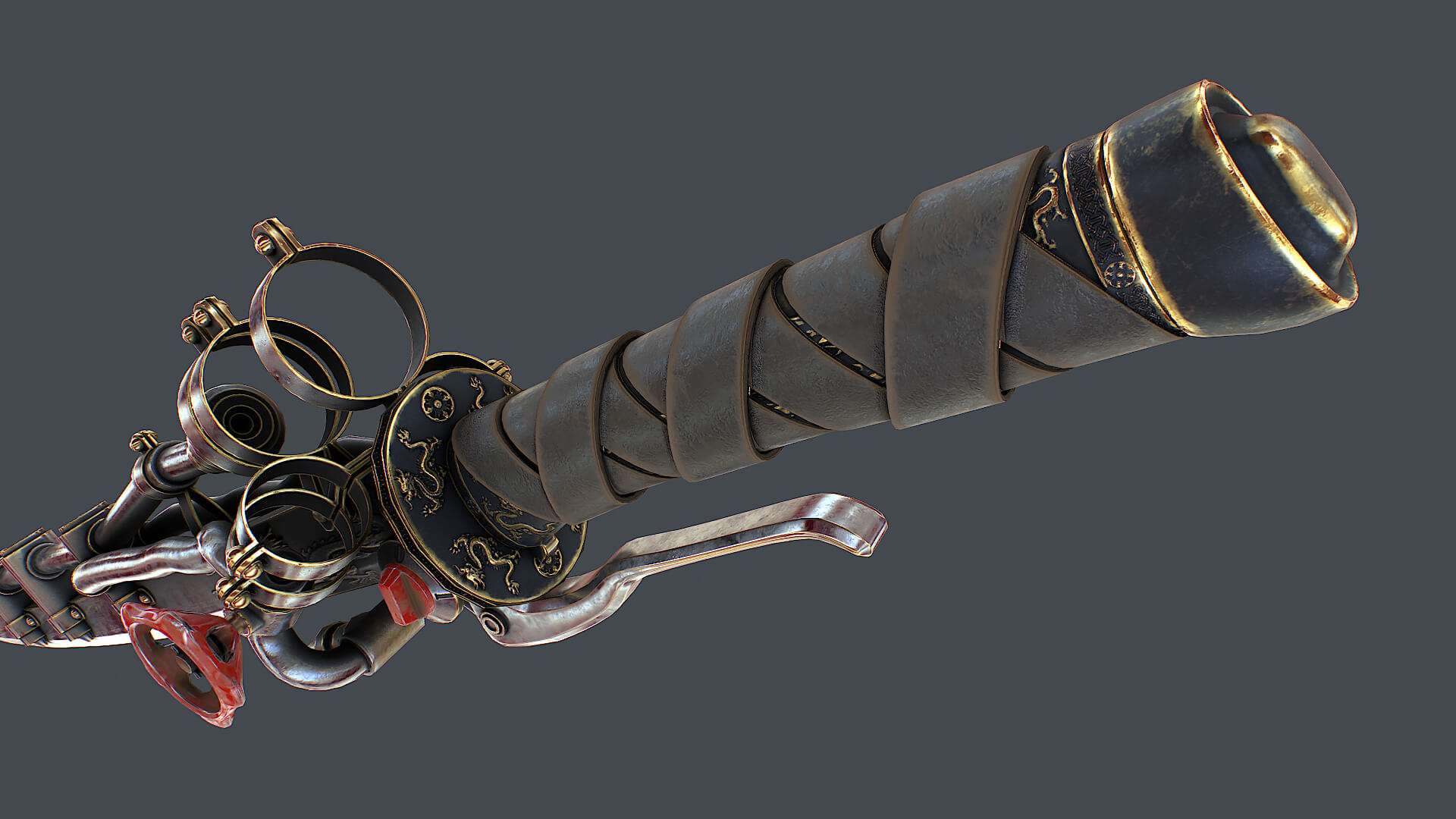 Fantasy Sword 20 - 3D Model by Nicu_Tepes