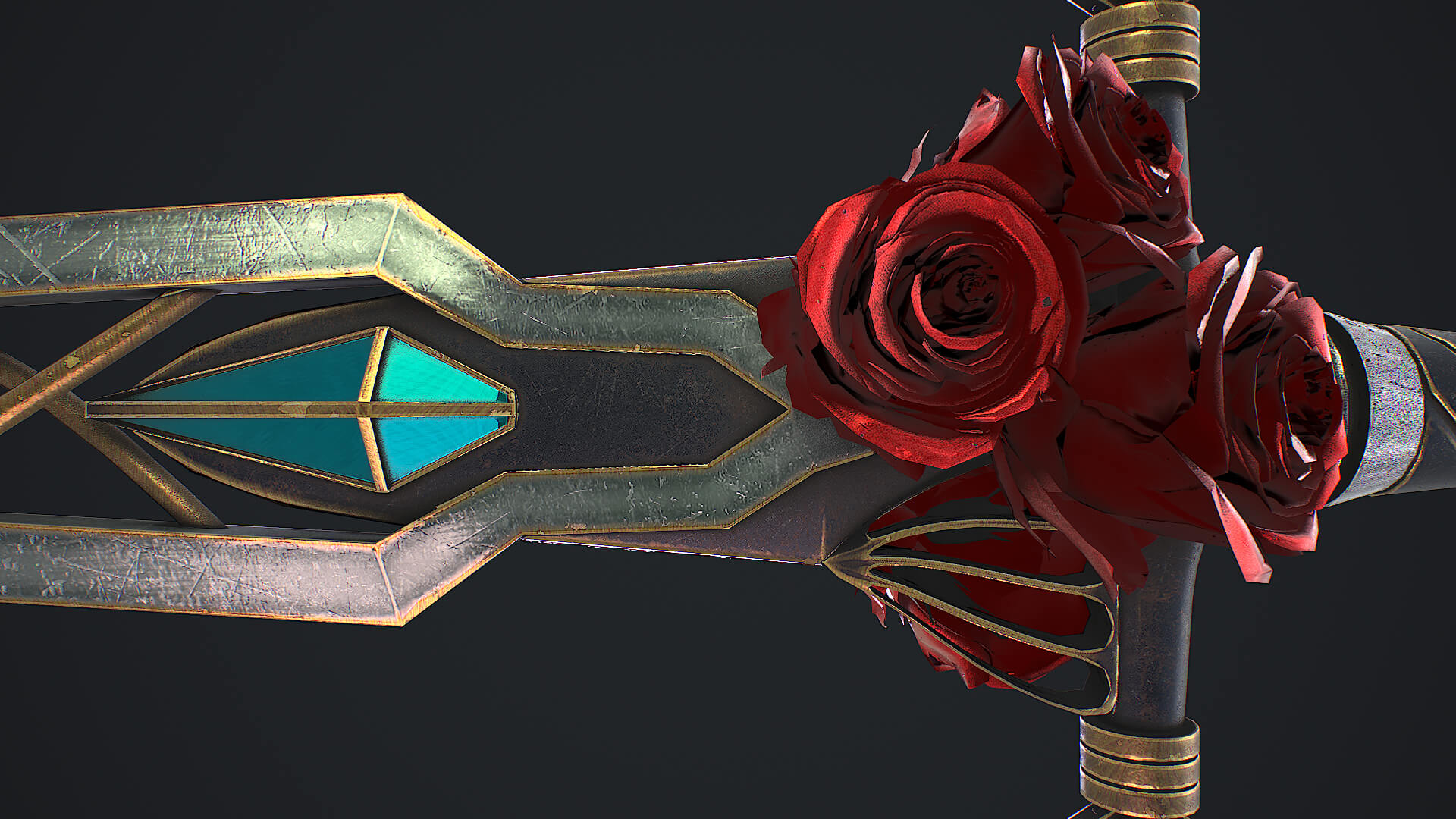 Fantasy Sword 21 - 3D Model by Nicu_Tepes