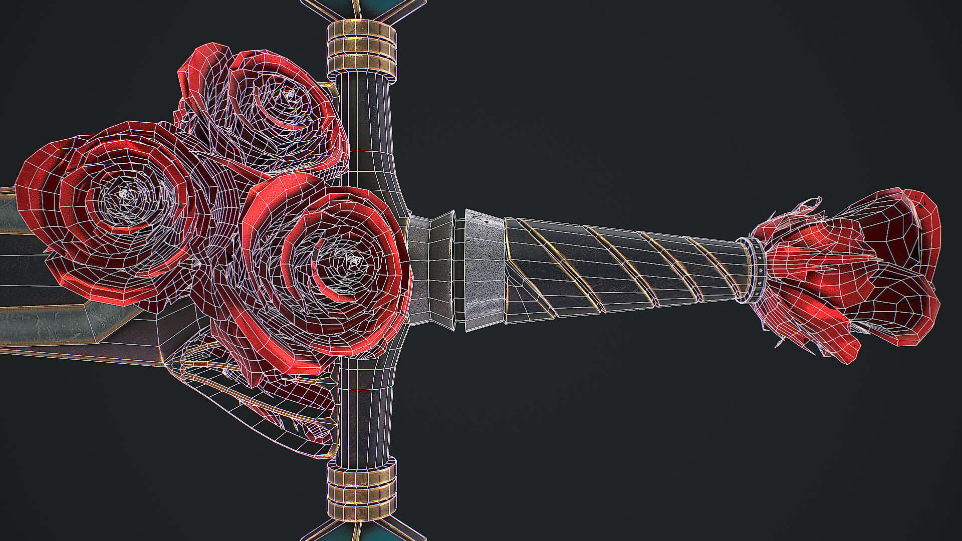 Fantasy Sword 21 - 3D Model by Nicu_Tepes