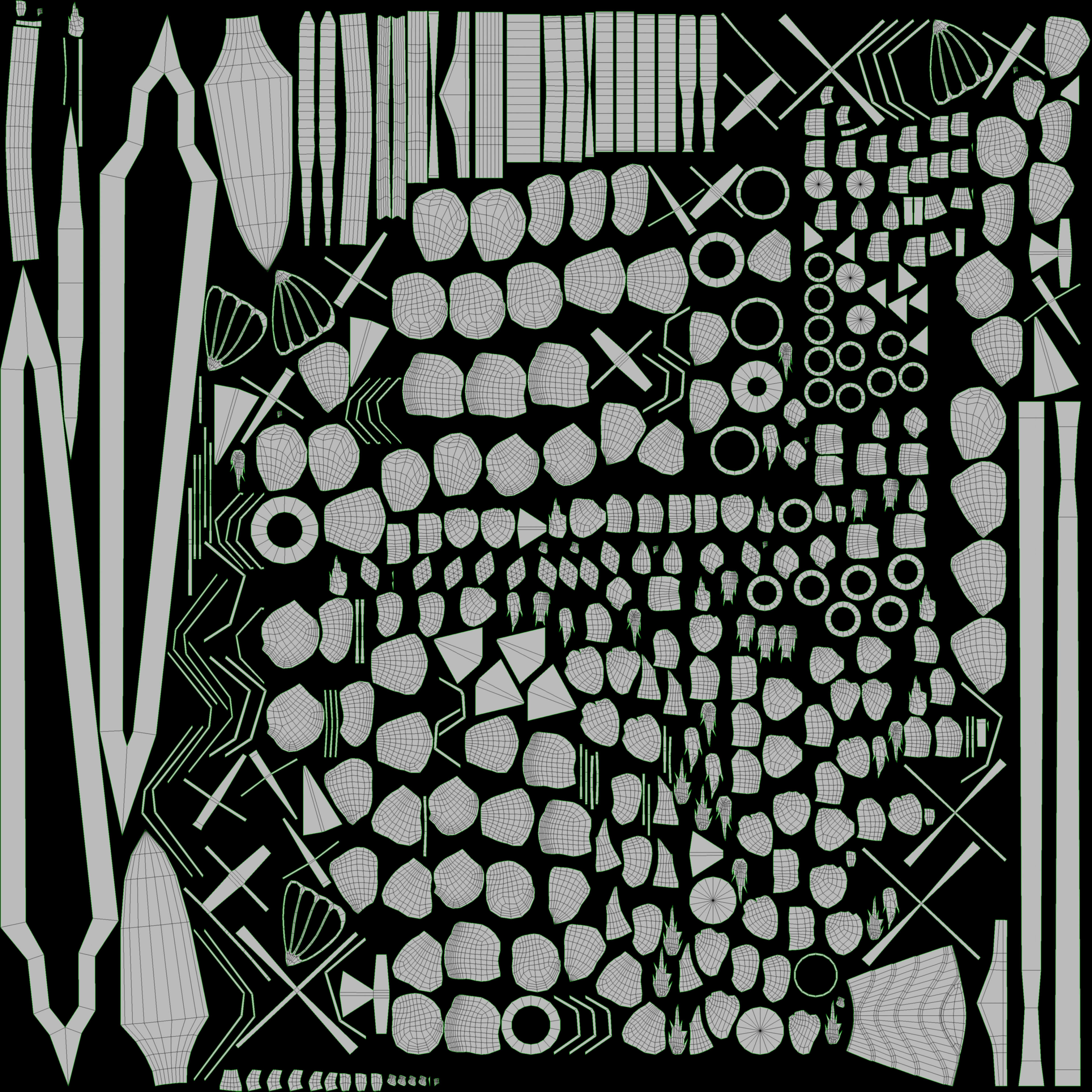 Fantasy Sword 21 - 3D Model by Nicu_Tepes