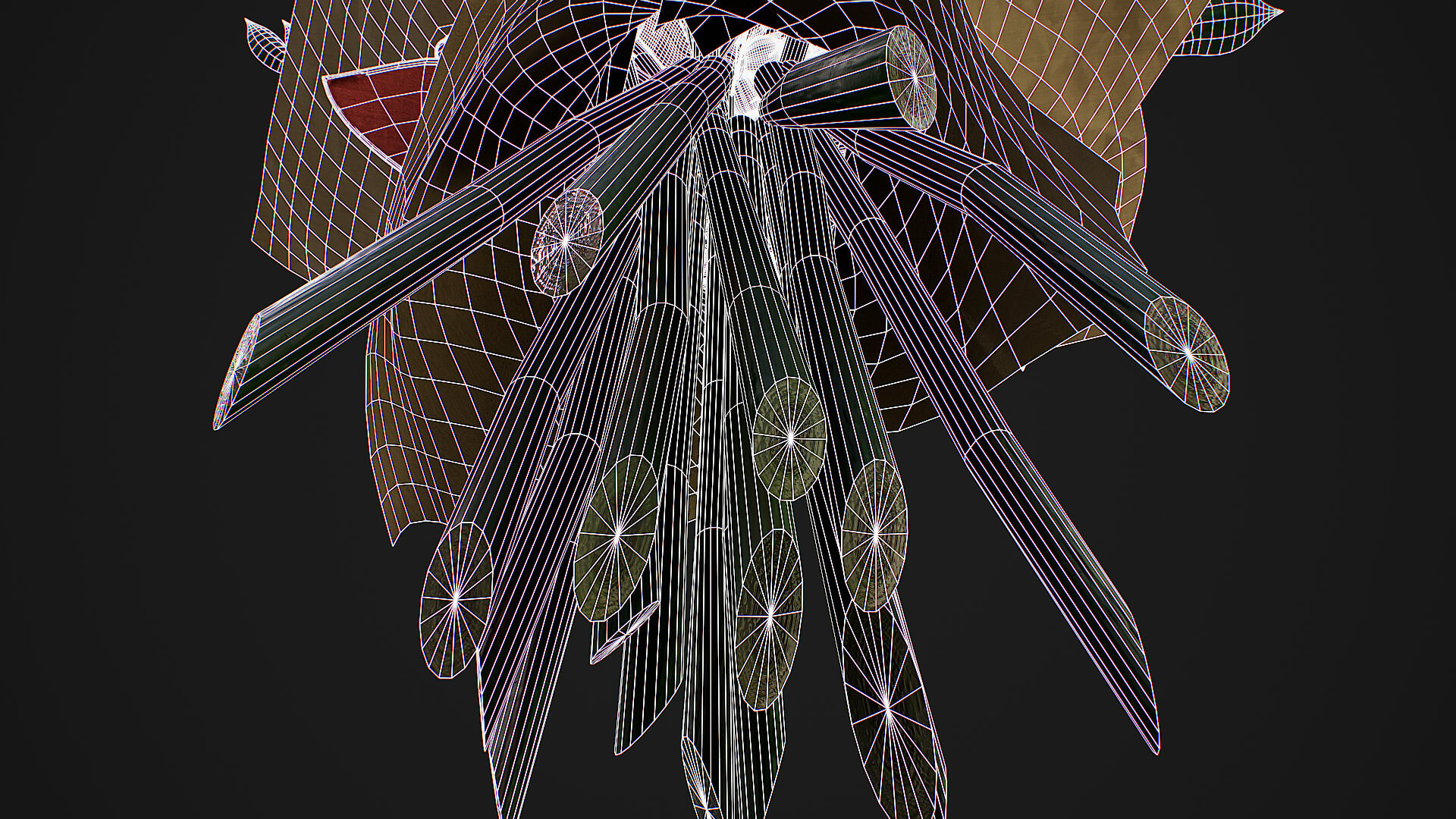 Bouquet of Roses - 3D Model by Nicu_Tepes