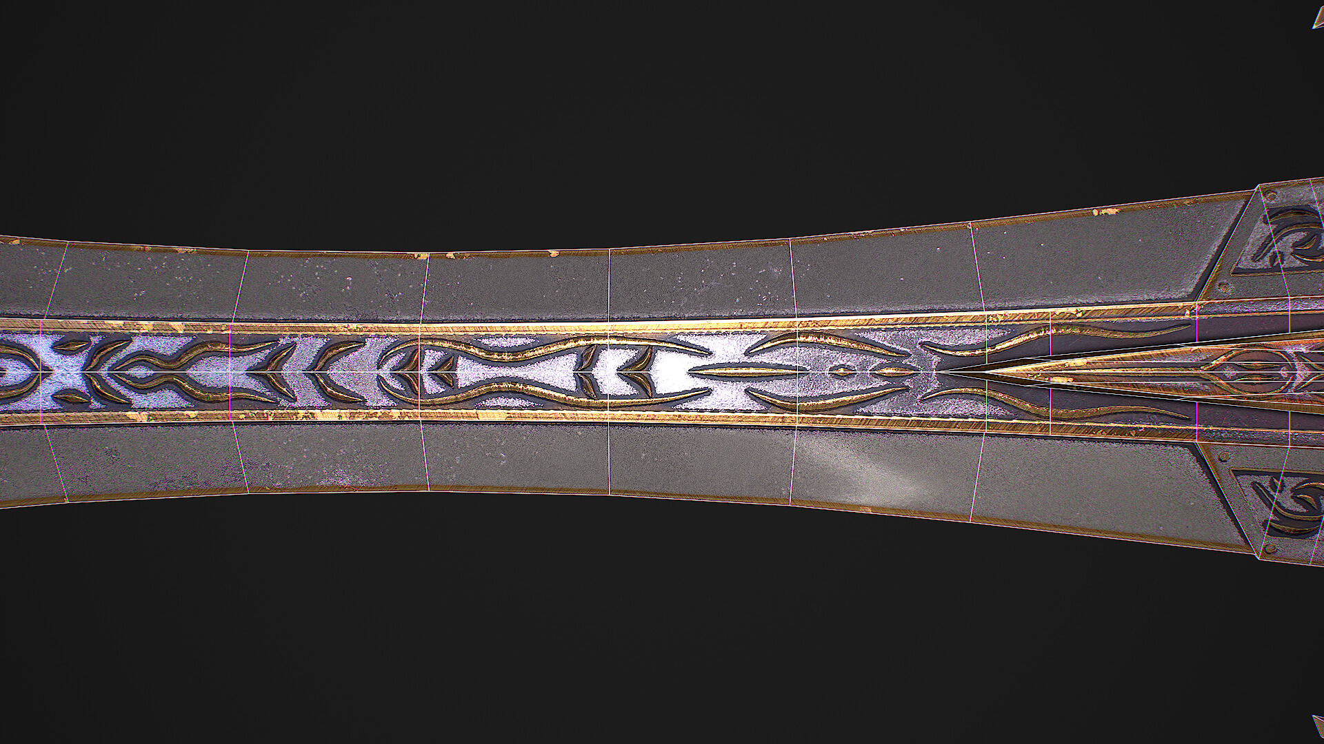 Fantasy Sword 29 With Scabbard - 3D Model by Nicu_Tepes