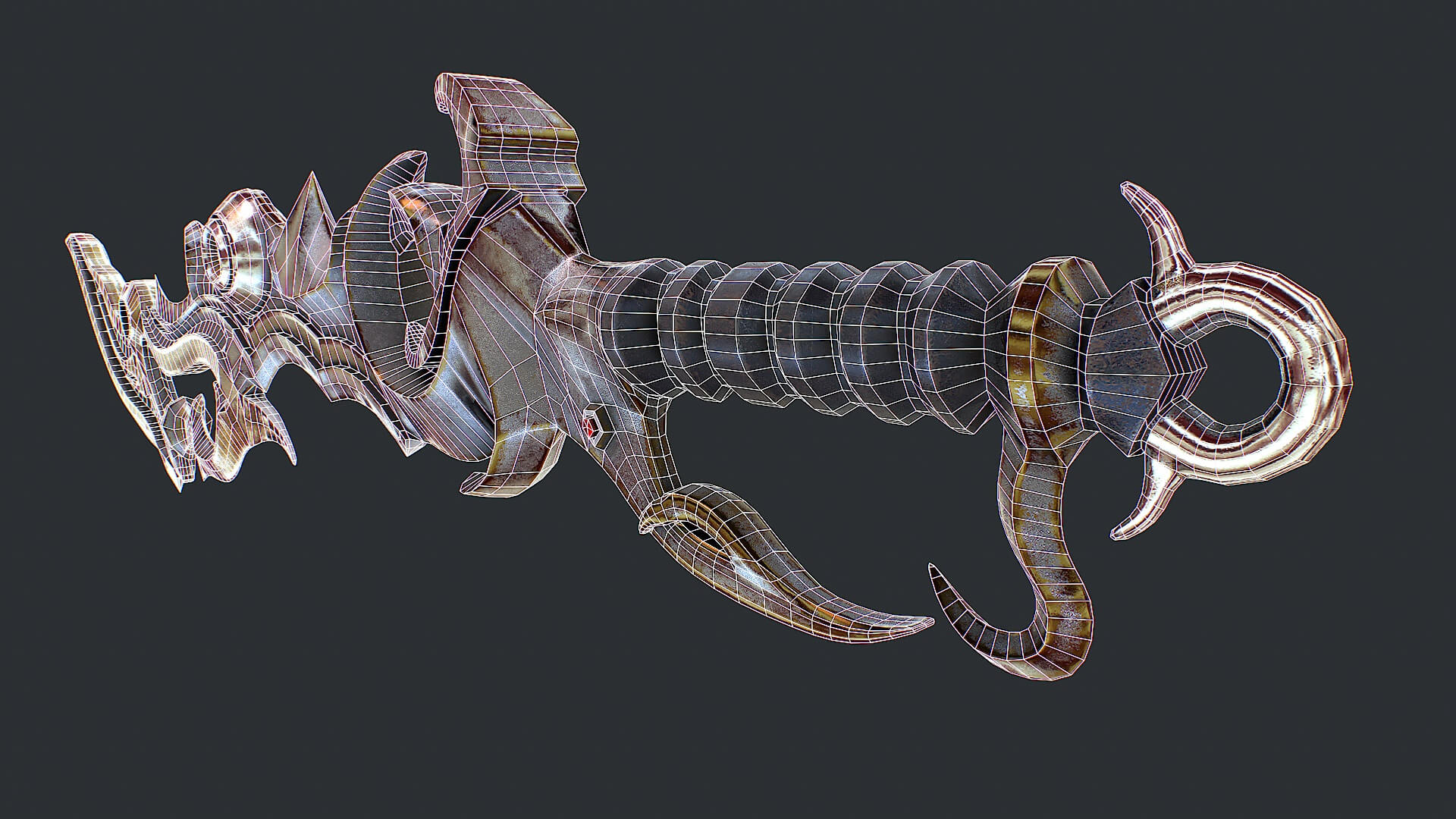 Fantasy Sword 3 - 3D Model by Nicu_Tepes