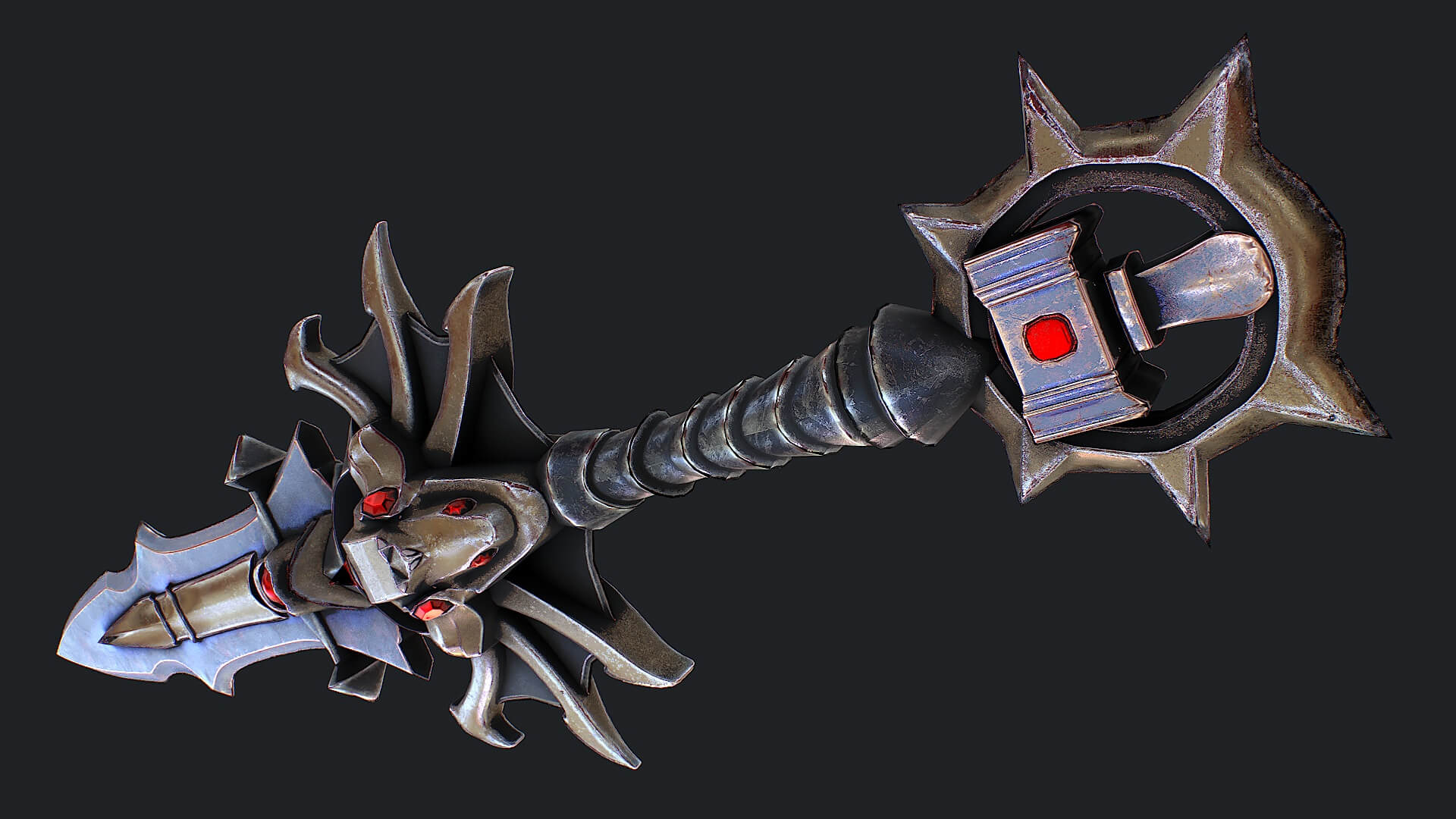 Fantasy Sword 6 - 3D Model by Nicu_Tepes