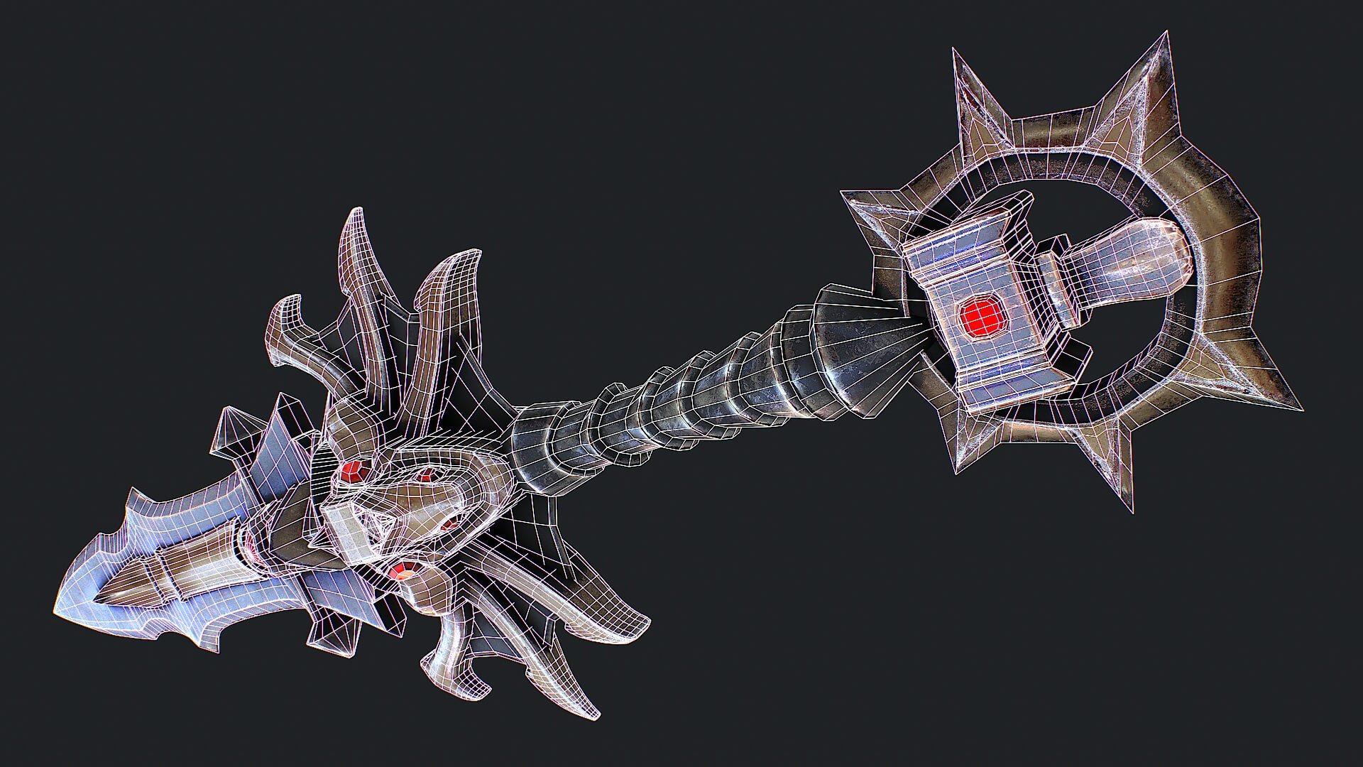 Fantasy Sword 6 - 3D Model by Nicu_Tepes