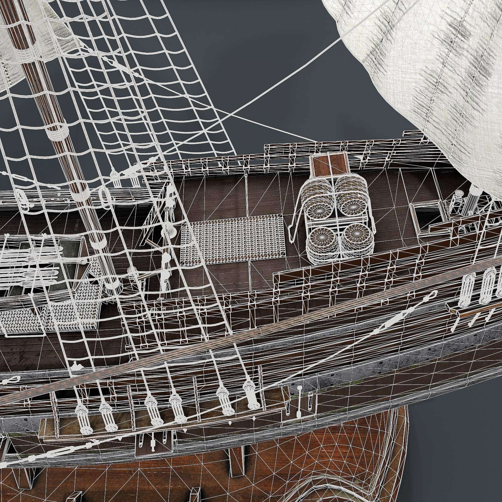 Spanish Galeon - 3D Model by Nicu_Tepes