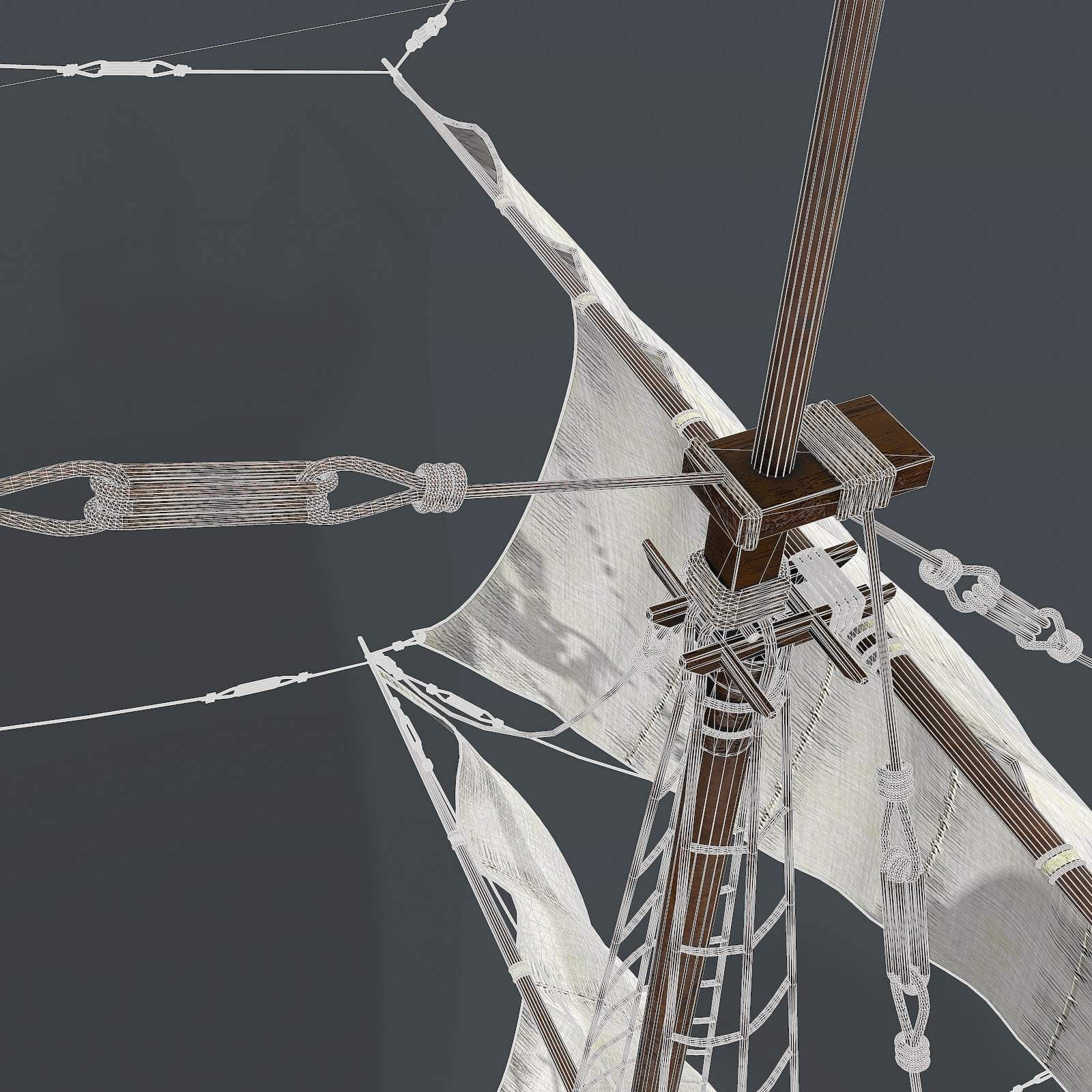 Spanish Galeon - 3D Model by Nicu_Tepes