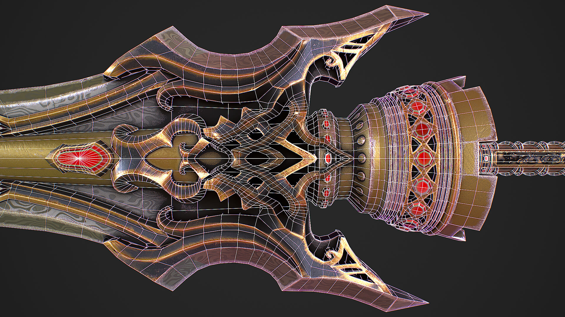 Imperial Sword - 3D Model by Nicu_Tepes