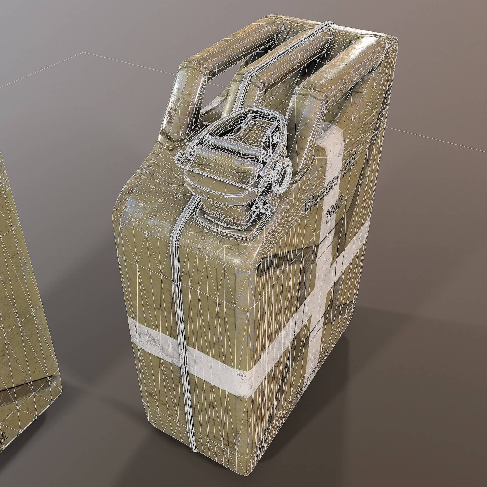 Jerry Can - 3D Model by Nicu_Tepes