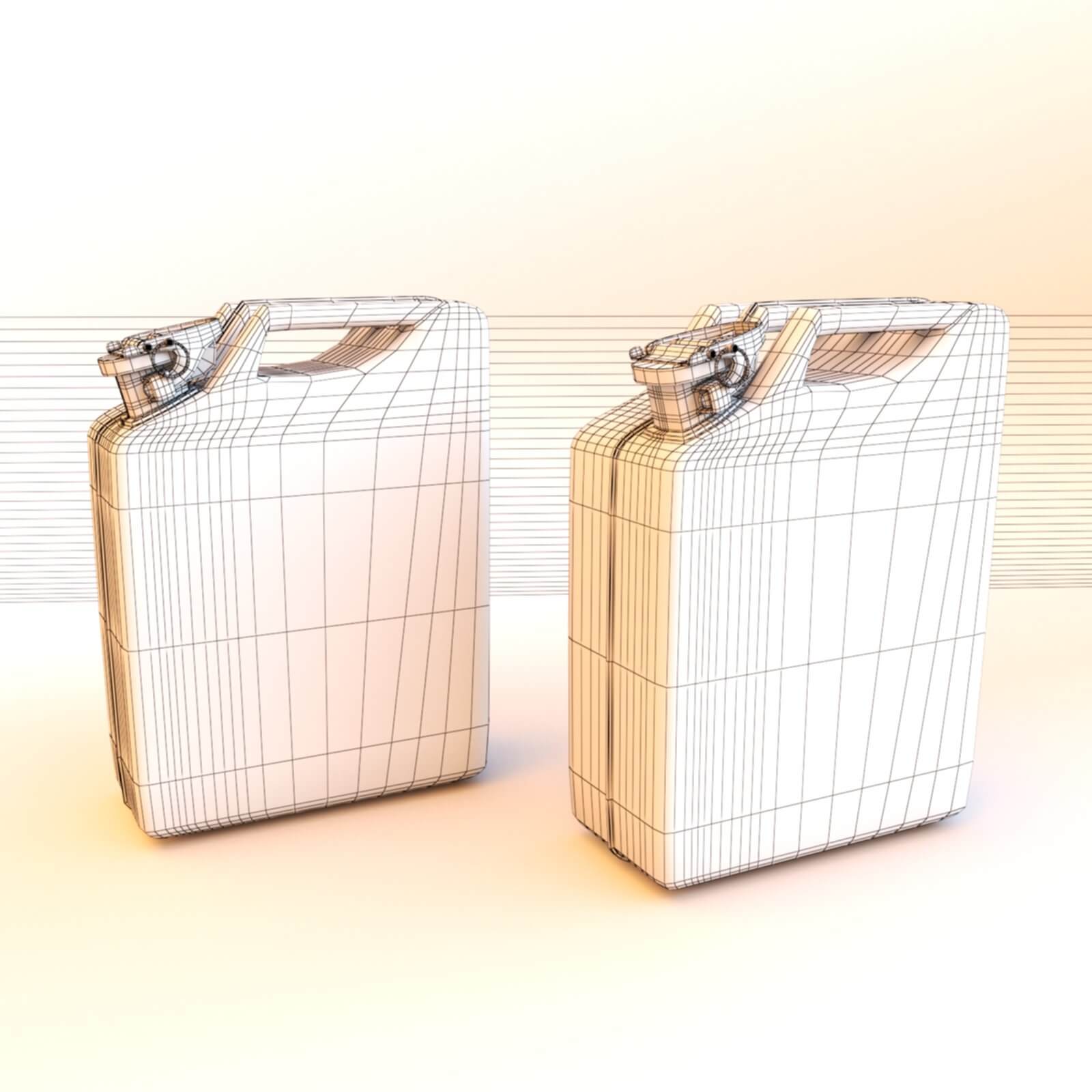 Jerry Can - 3D Model by Nicu_Tepes