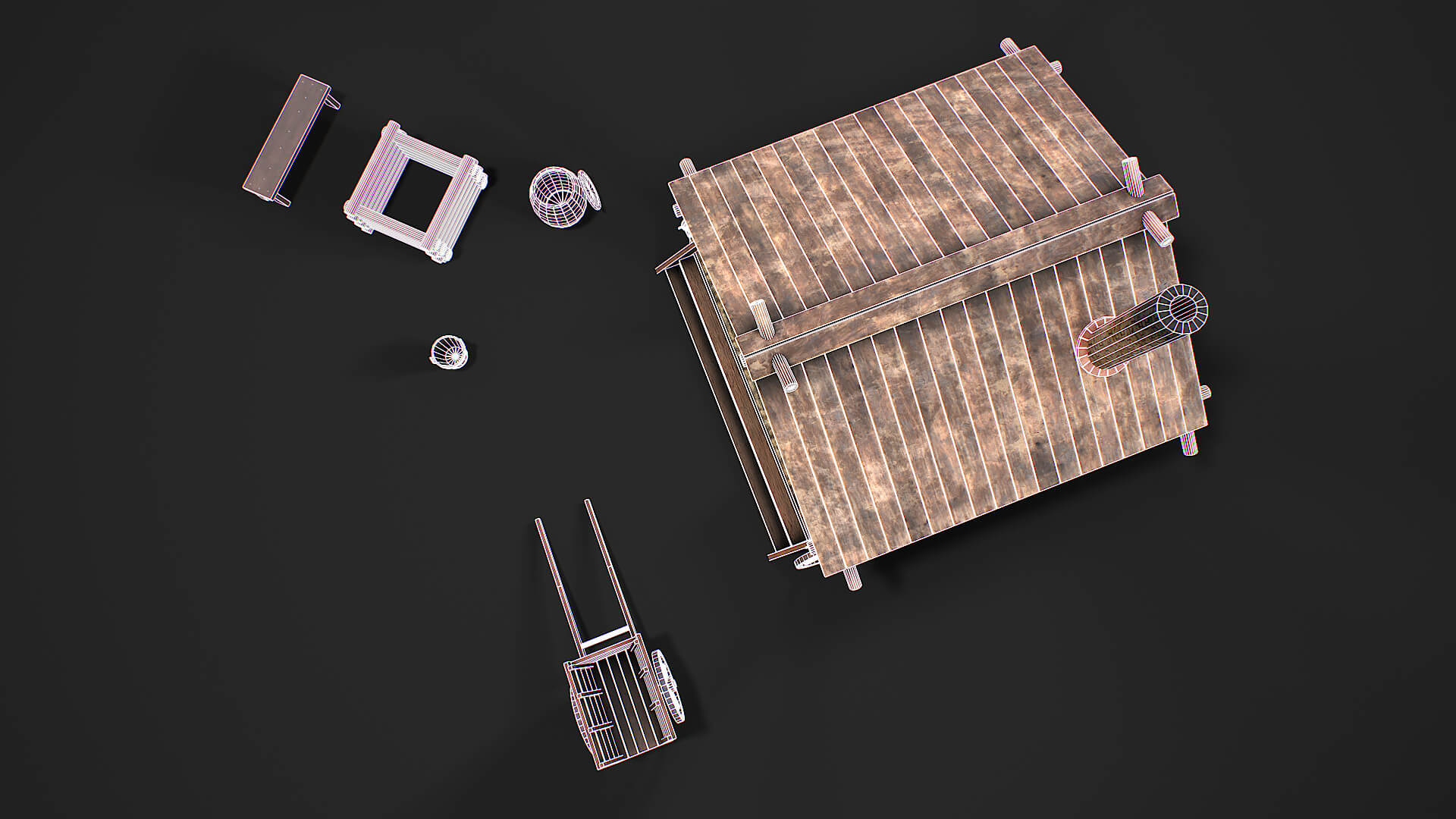 Medieval Forge 3D Model by Nicu_Tepes