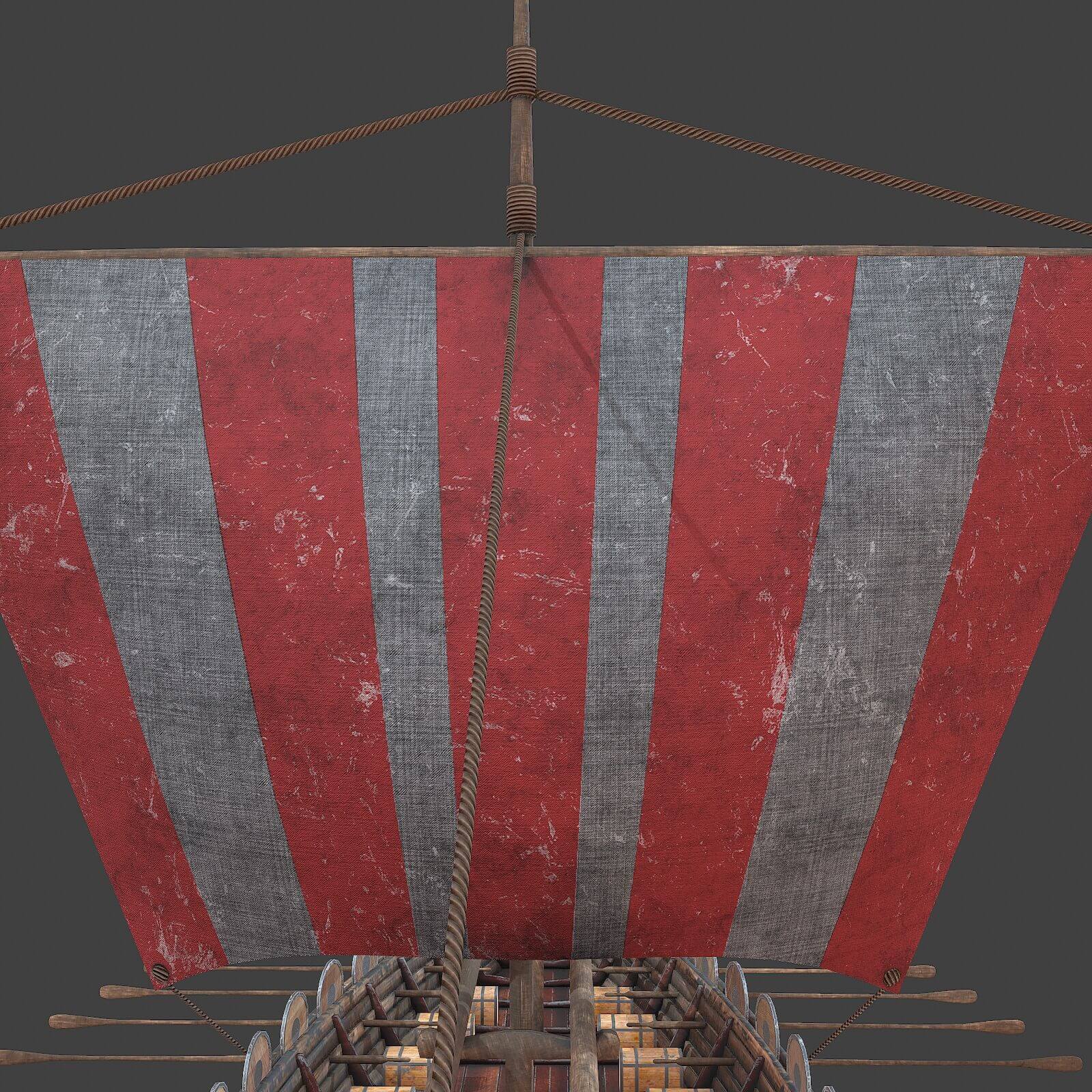 Medieval Ship - 3D Model by Nicu_Tepes
