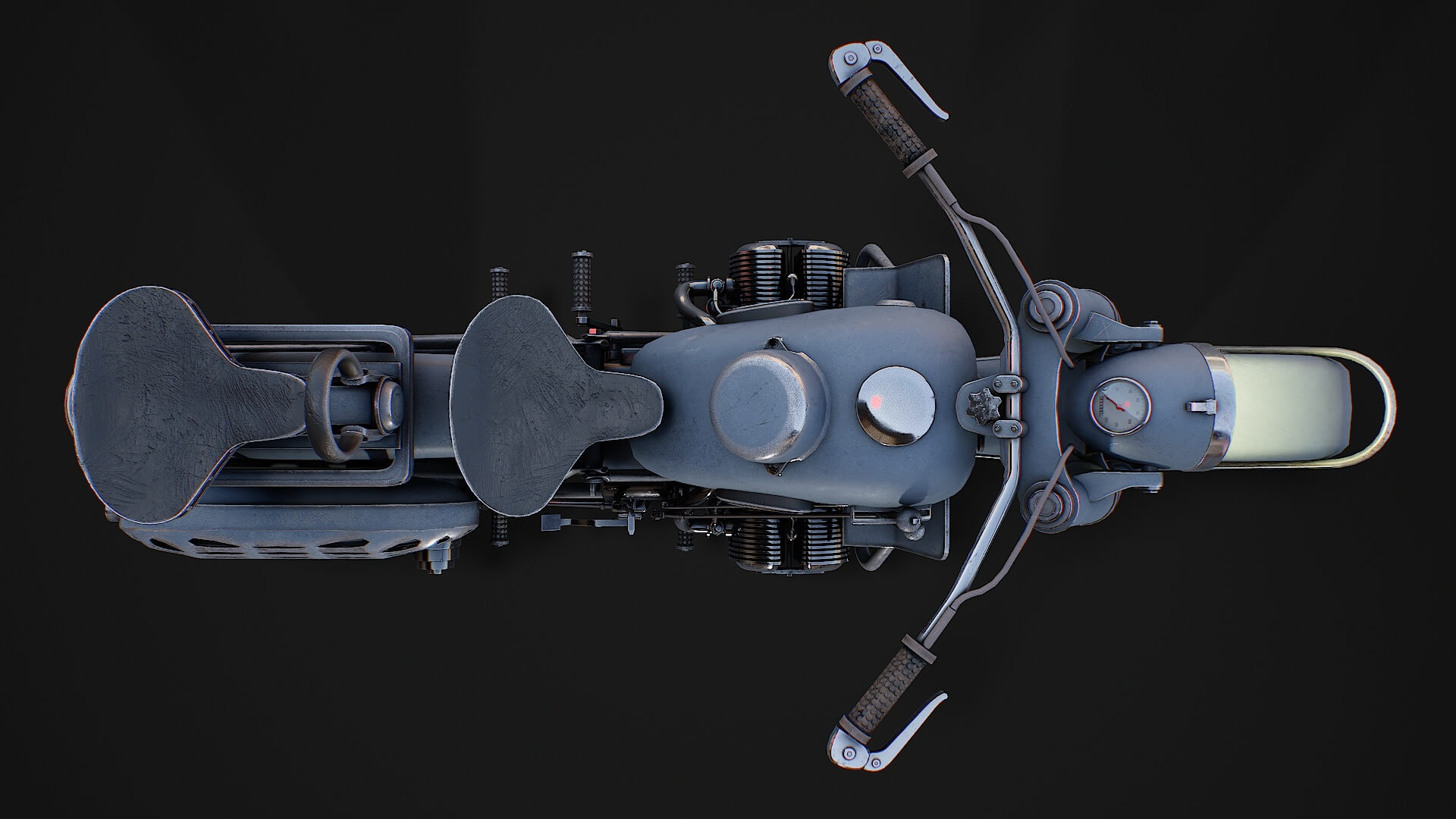 Motorcycle 3D model by Nicu_Tepes