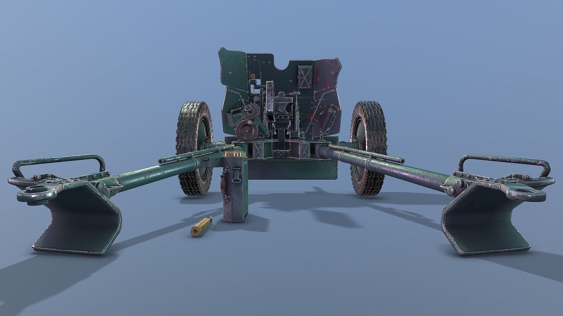 Pak 36 - 3D Model by Nicu_Tepes