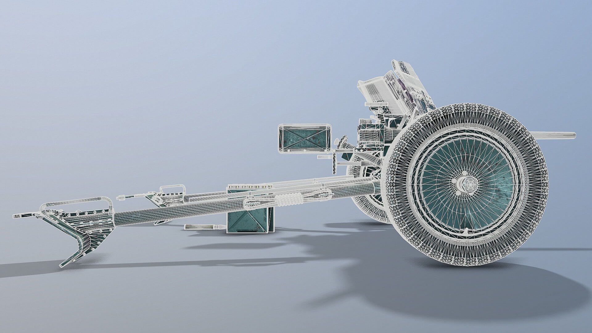 Pak 36 - 3D Model by Nicu_Tepes