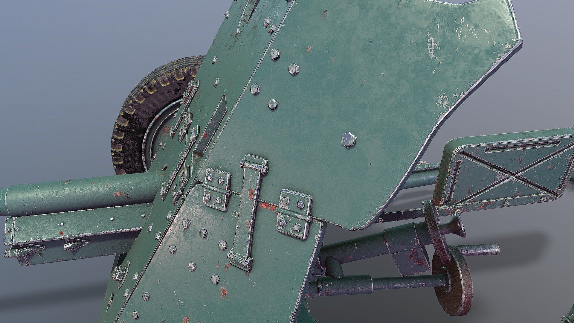 Pak 36 - 3D Model by Nicu_Tepes