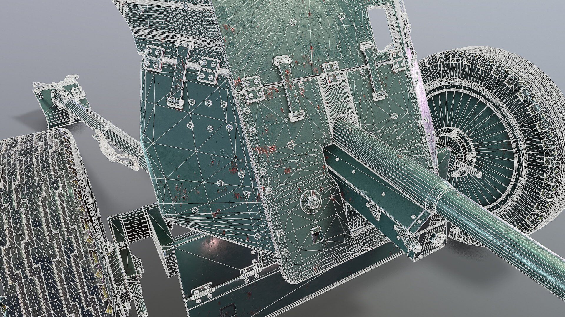 Pak 36 - 3D Model by Nicu_Tepes