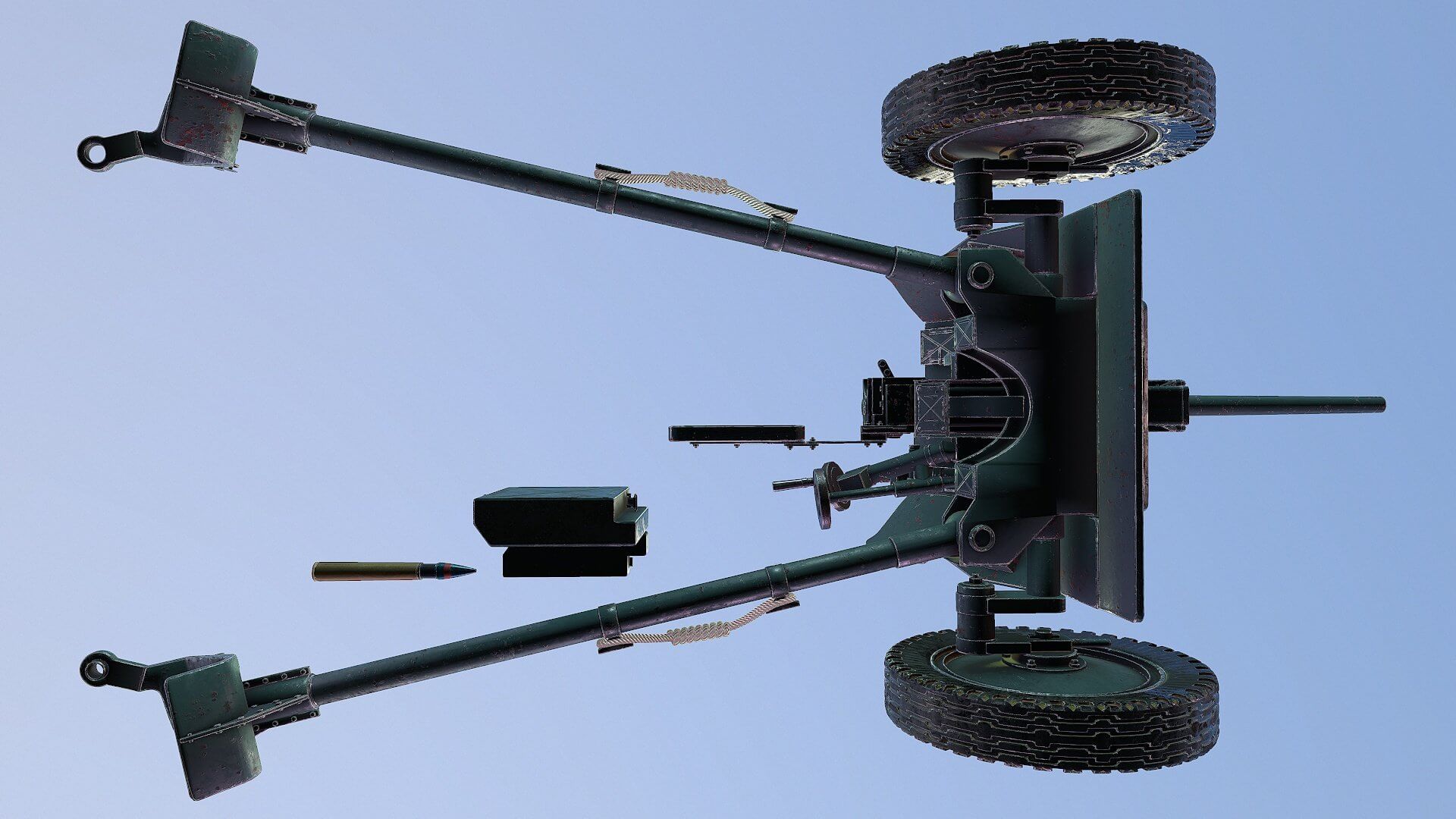 Pak 36 - 3D Model by Nicu_Tepes