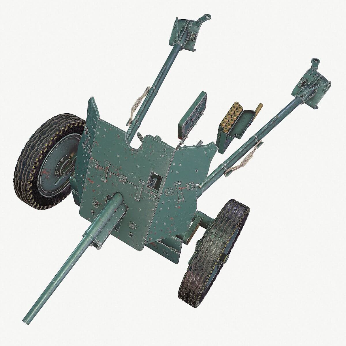 Pak 36 - 3D Model by Nicu_Tepes