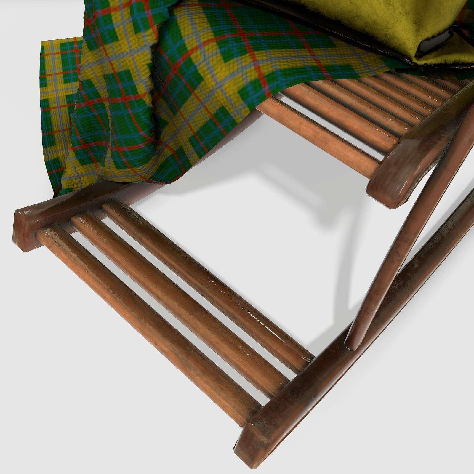 Rocking Chair - 3D Model by Nicu_Tepes