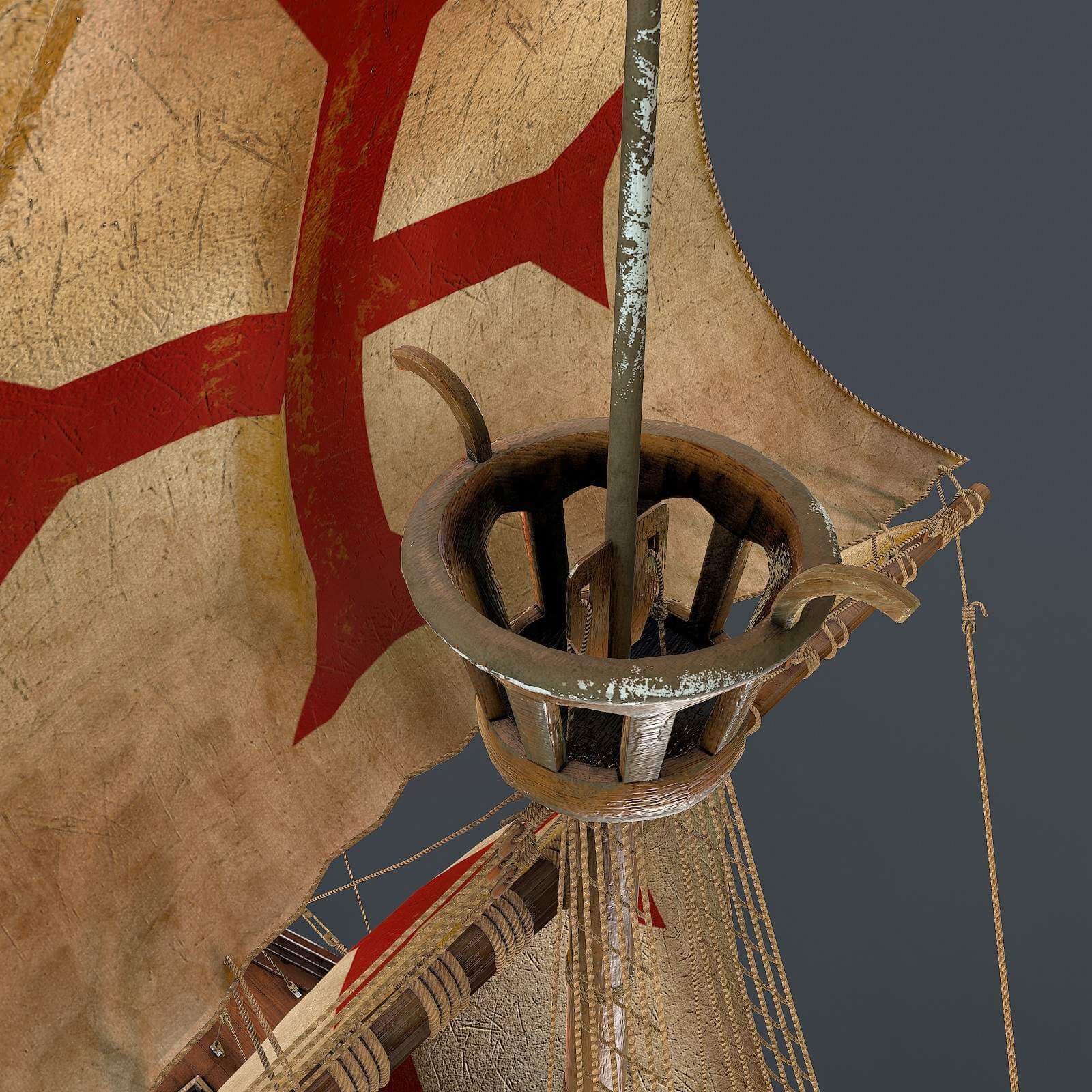 Santa Maria - 3D Model by Nicu_Tepes