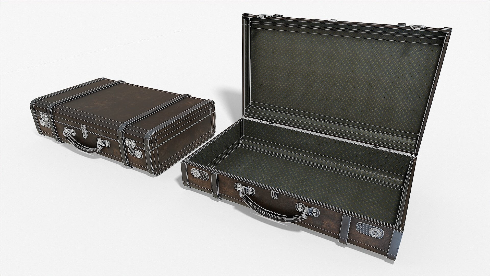 Suitcase - 3D Model by Nicu_Tepes