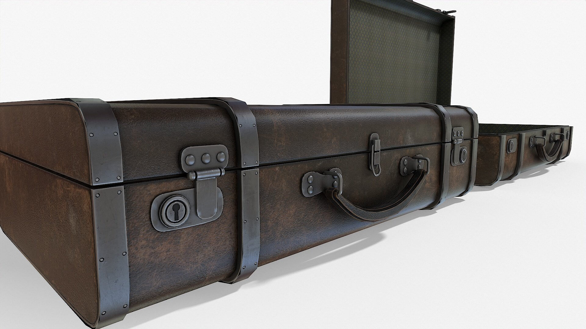 Suitcase - 3D Model by Nicu_Tepes