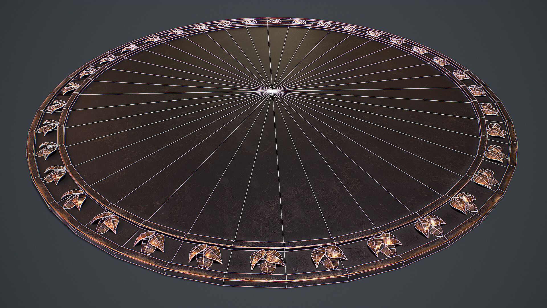 Table Service 3D Model by Nicu_Tepes