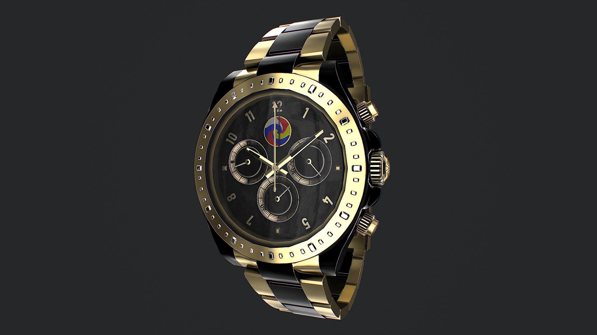 Watch 3D Model by Nicu_Tepes