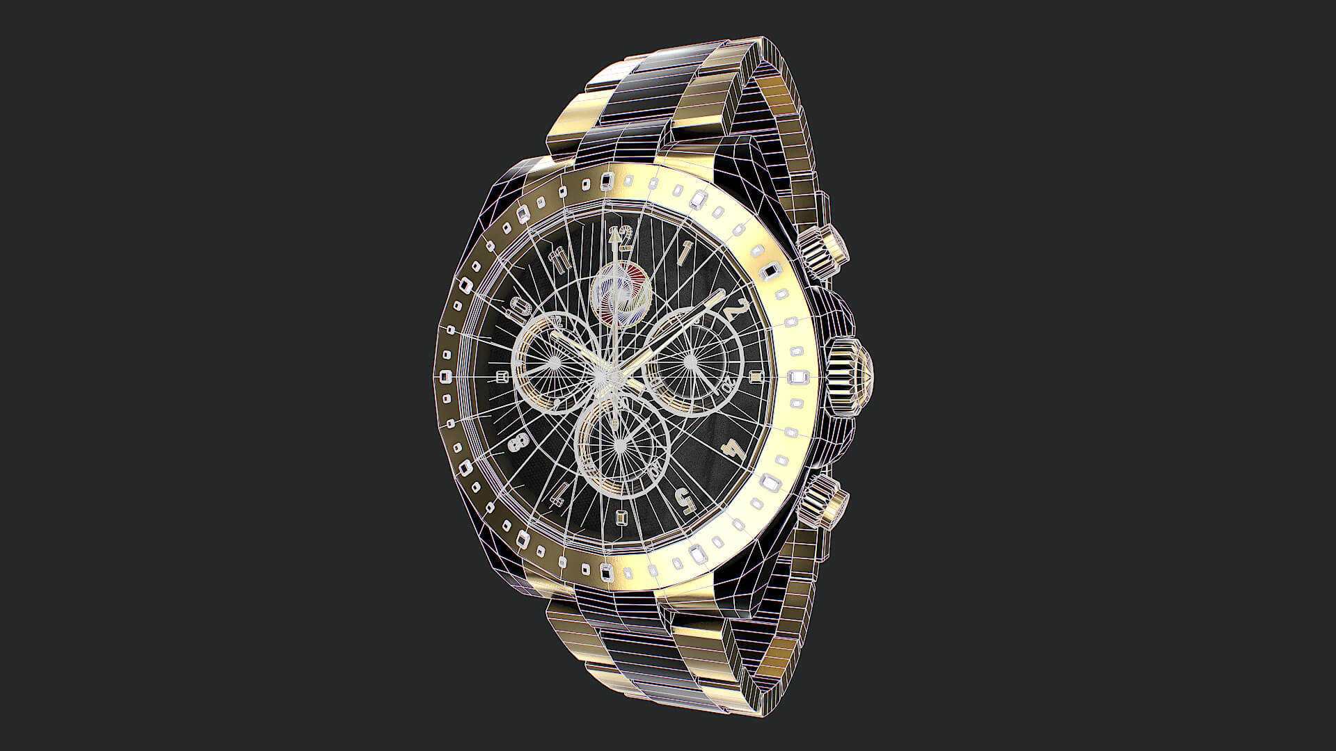 Watch 3D Model by Nicu_Tepes