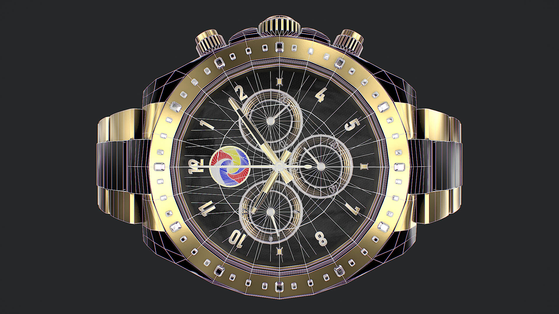 Watch 3D Model by Nicu_Tepes