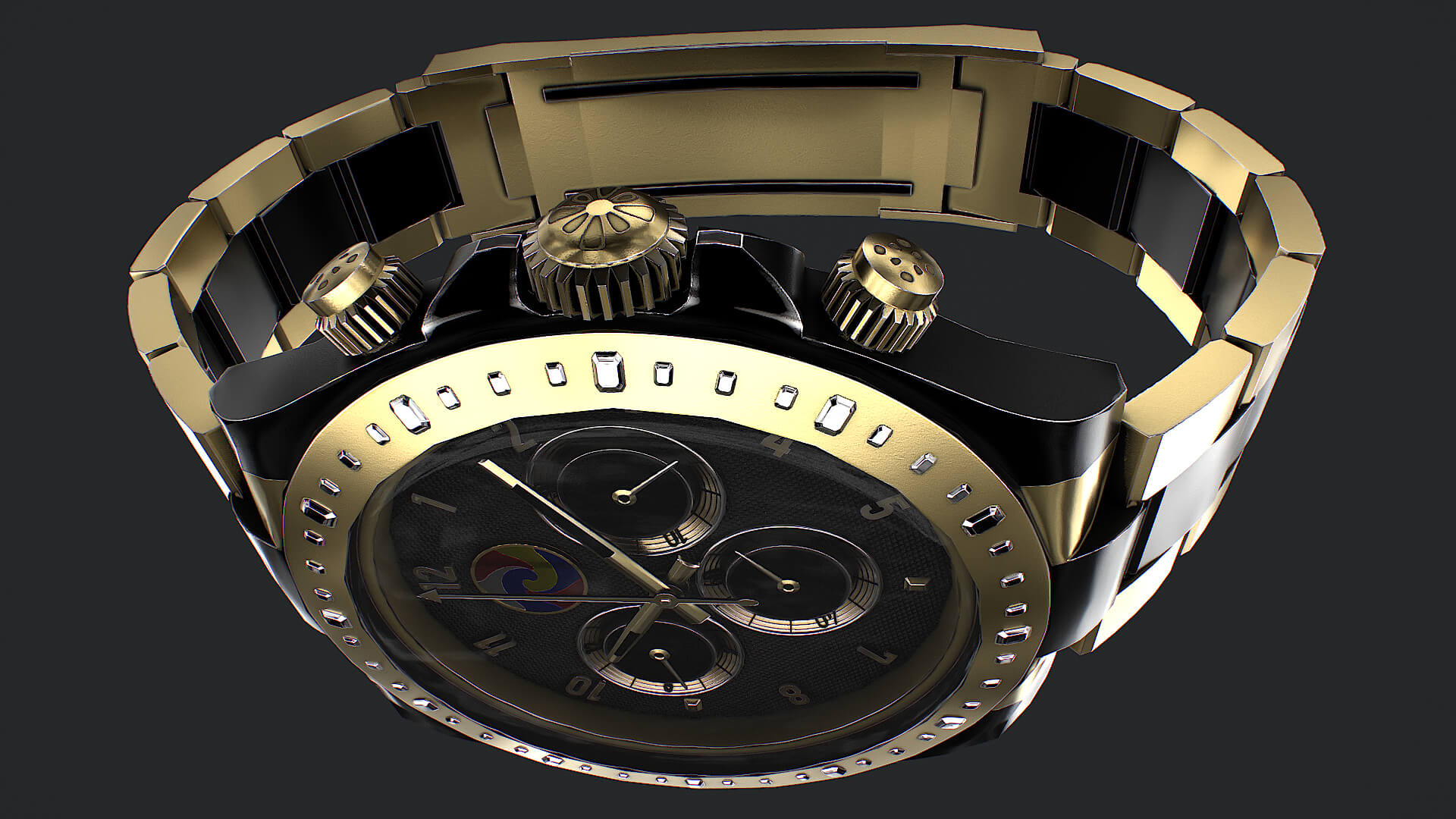 Watch 3D Model by Nicu_Tepes