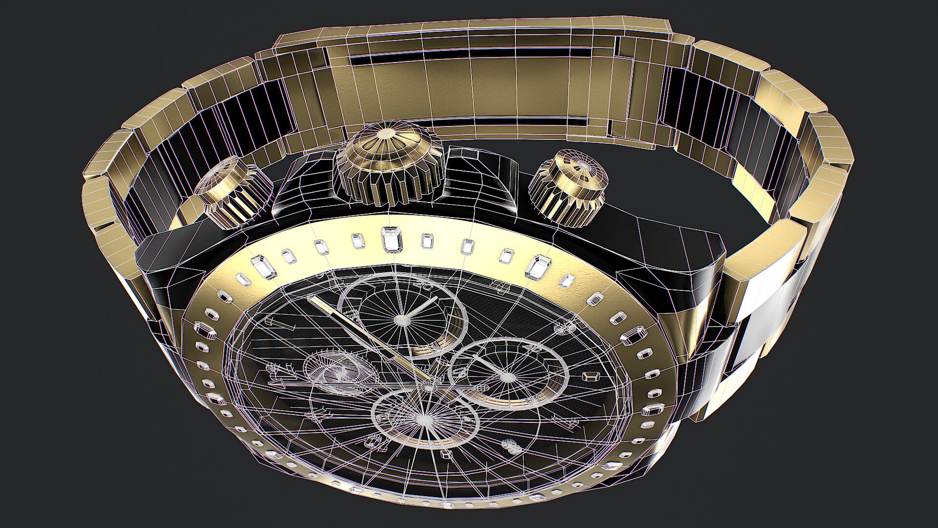 Watch 3D Model by Nicu_Tepes
