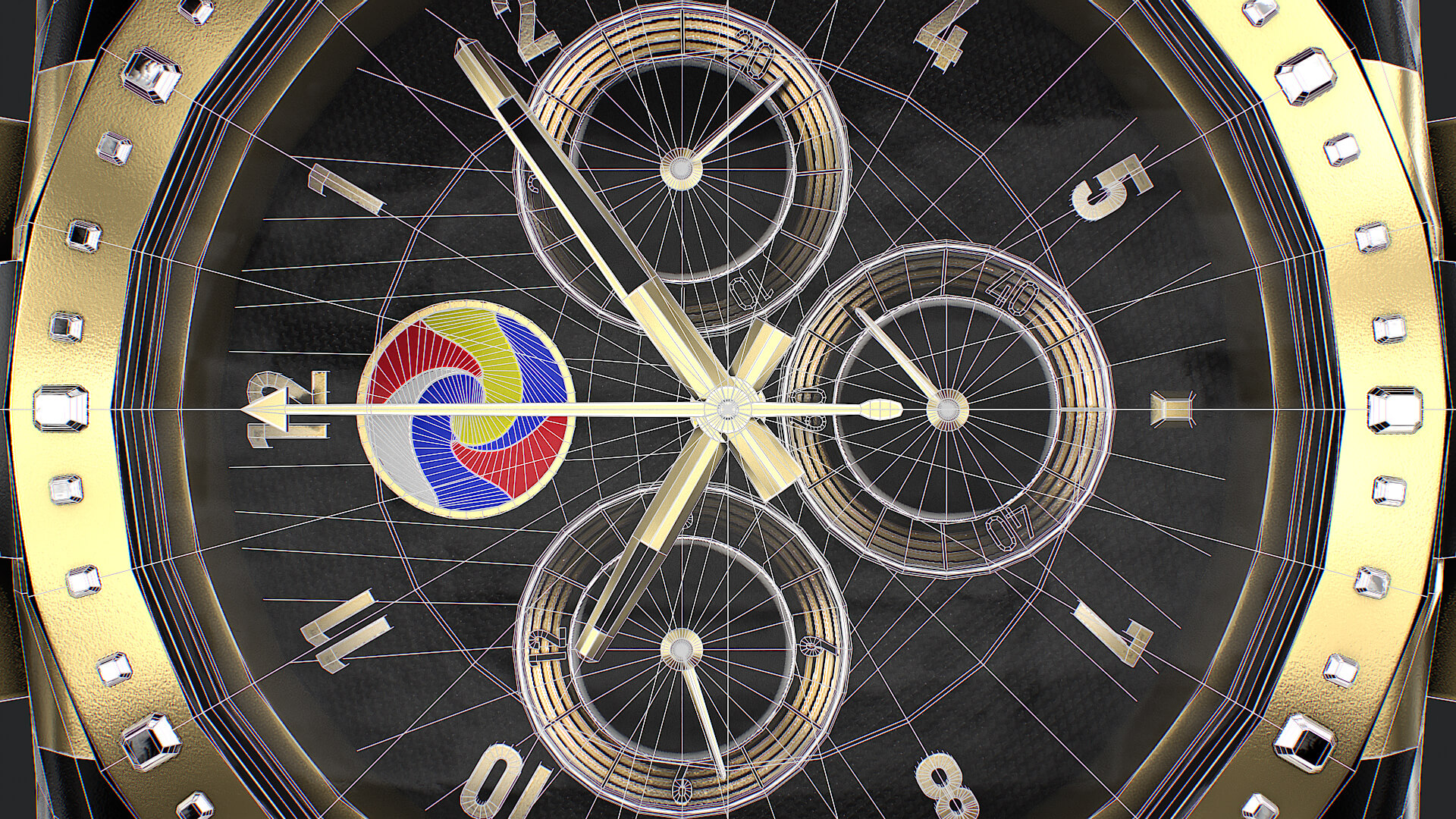 Watch 3D Model by Nicu_Tepes