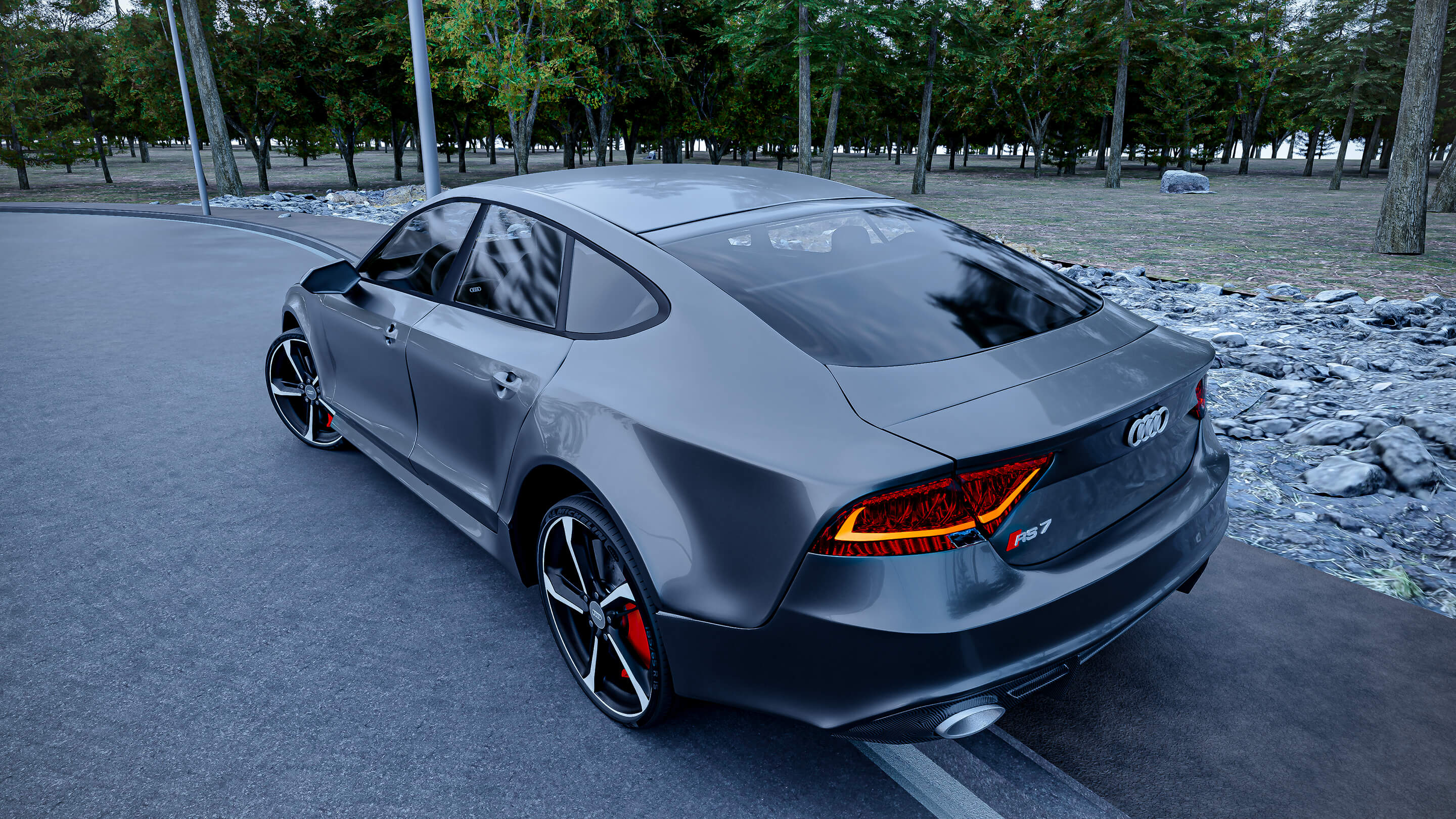 Audi RS7 2013 Sportback - 3D Model by Nikitoslav