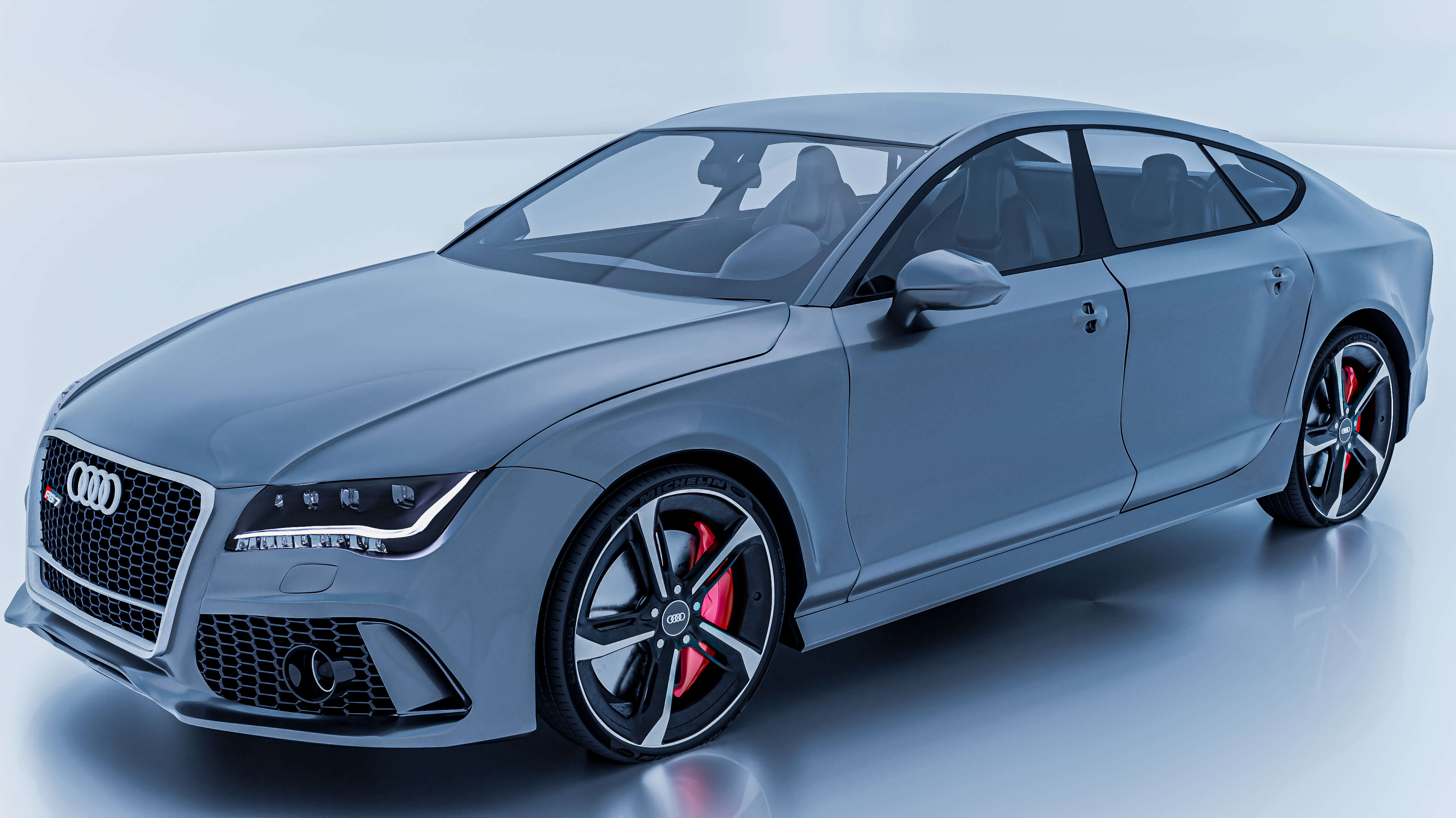 Audi RS7 2013 Sportback - 3D Model by Nikitoslav